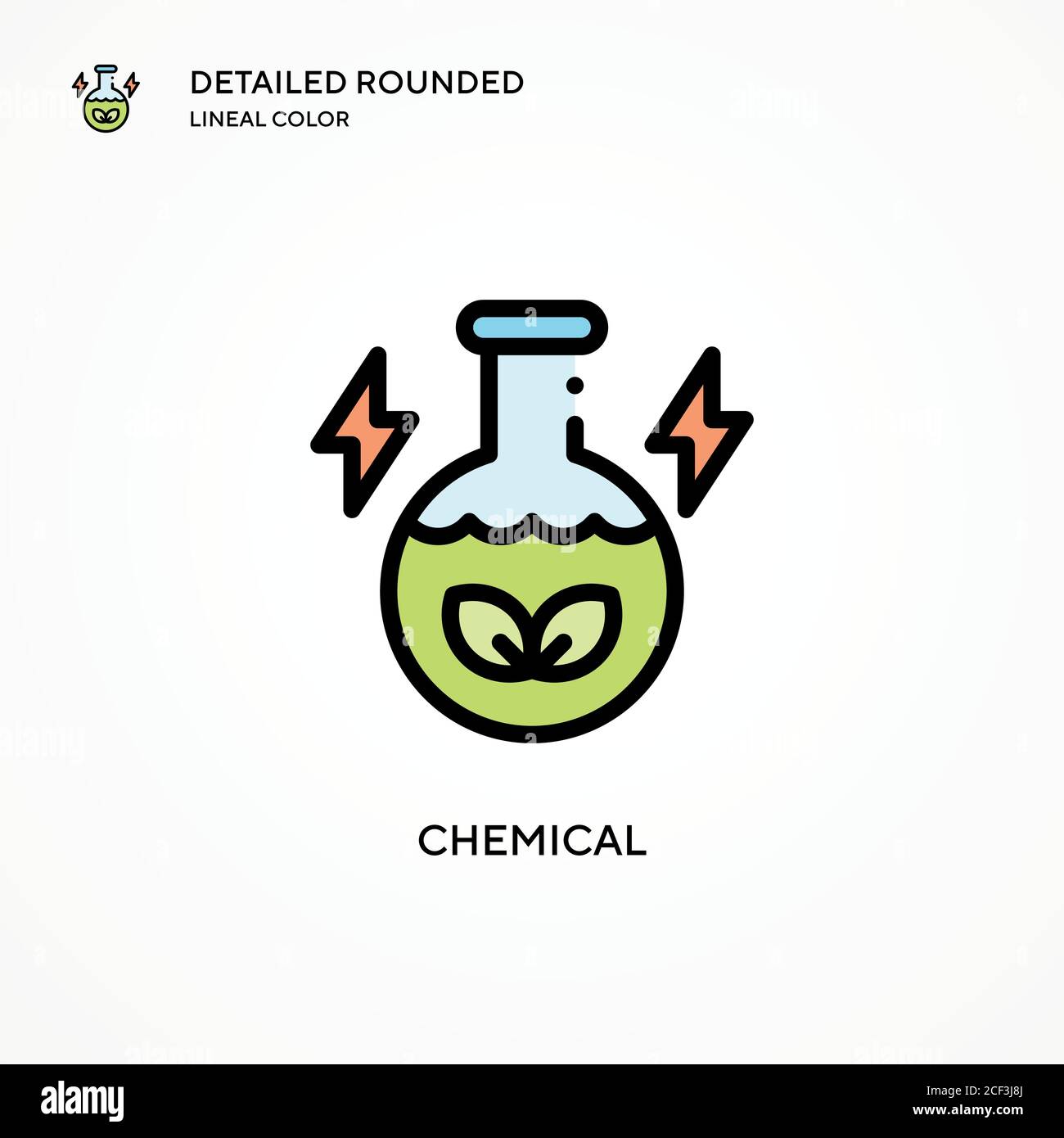 Chemical vector icon. Modern vector illustration concepts. Easy to edit ...