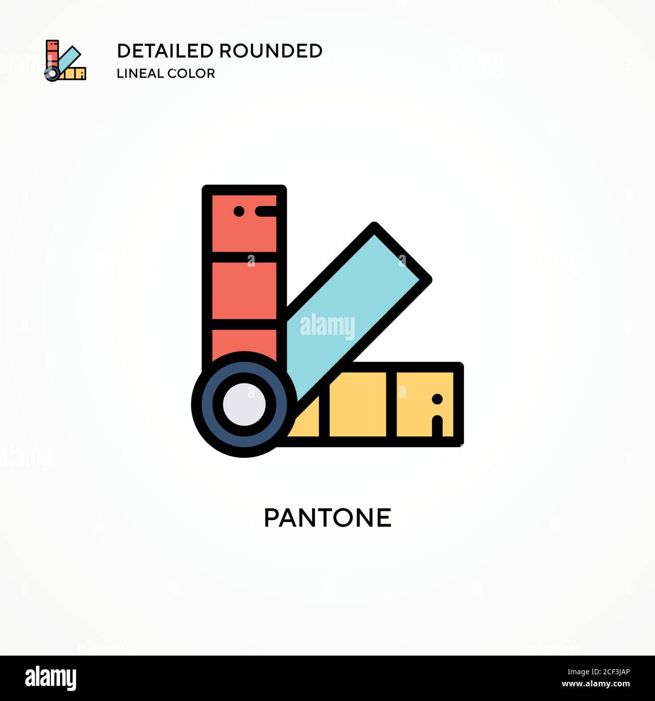 Pantone vector icon. Modern vector illustration concepts. Easy to edit ...