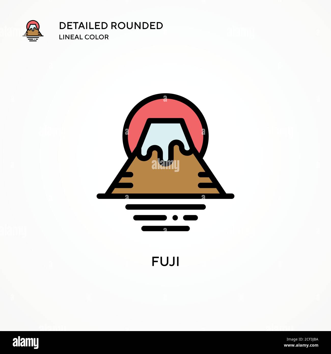 Mt fuji japan chureito Stock Vector Images - Alamy