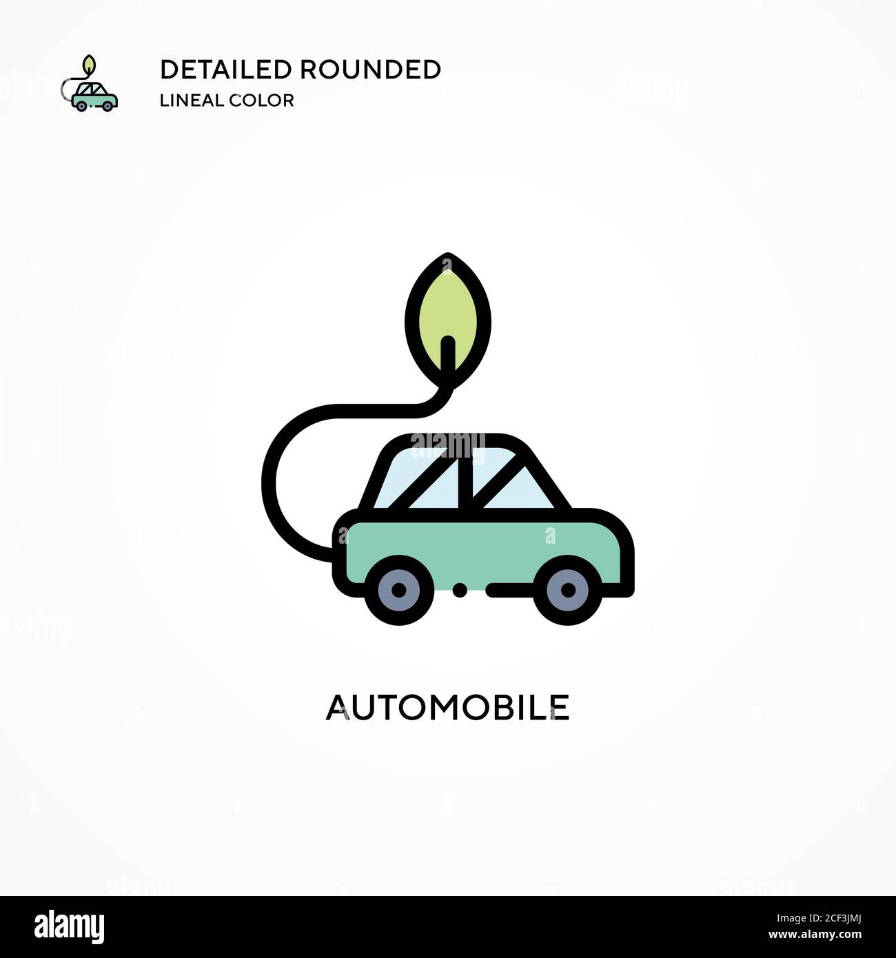 Automobile vector icon. Modern vector illustration concepts. Easy to ...