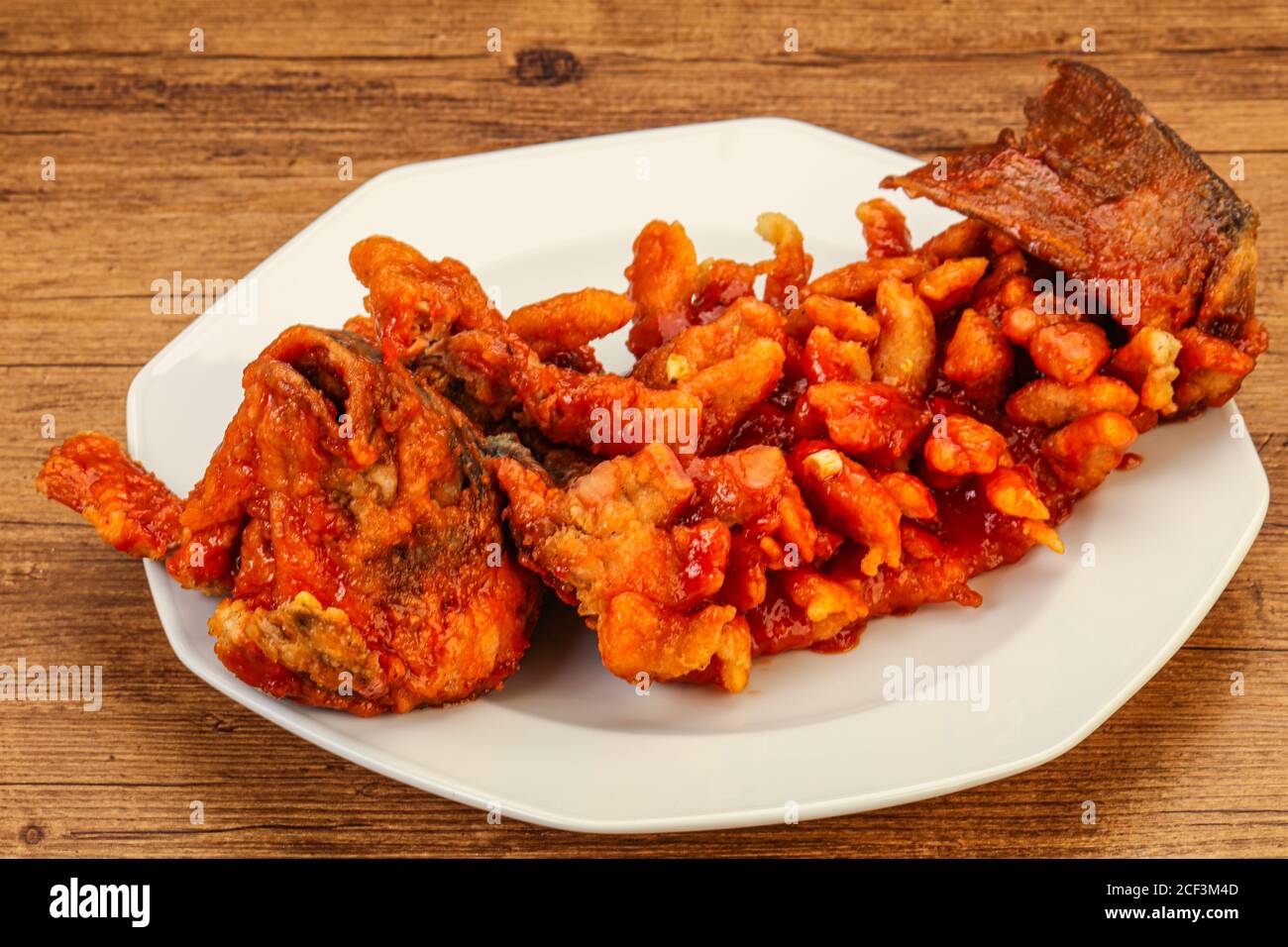 Chinese cuisine squirrel fish with sweet sauce Stock Photo - Alamy