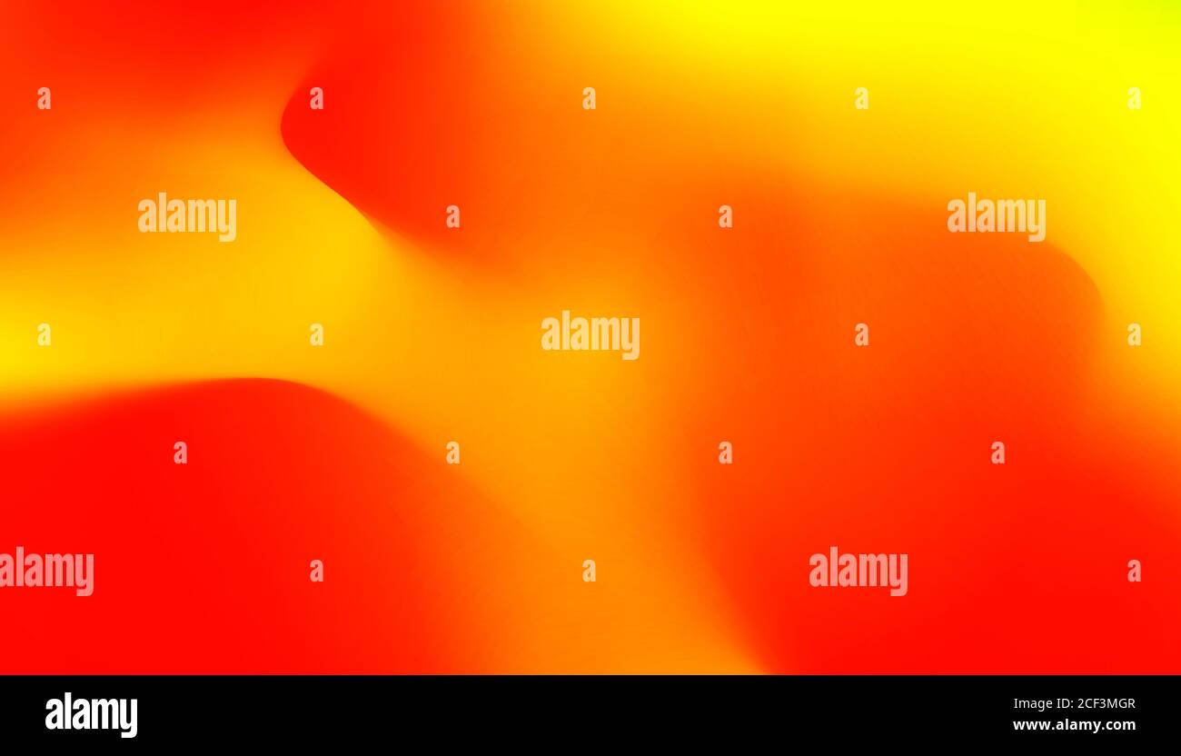 Juicy Orange Waved Gradient Banner. Fresh Warm Sunny Colors Dynamic ...