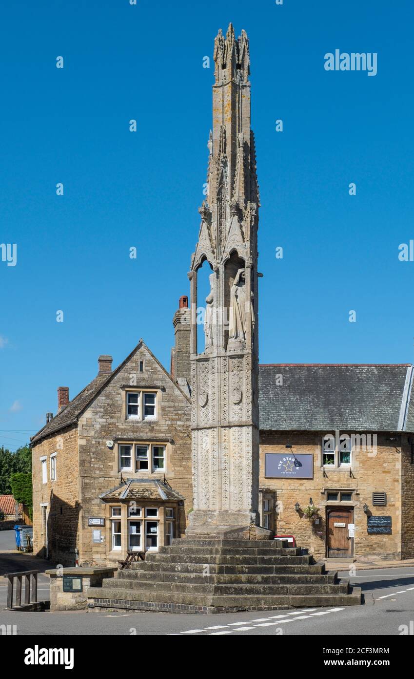 The Eleanor Cross at Geddington is the best preserved example in the ...