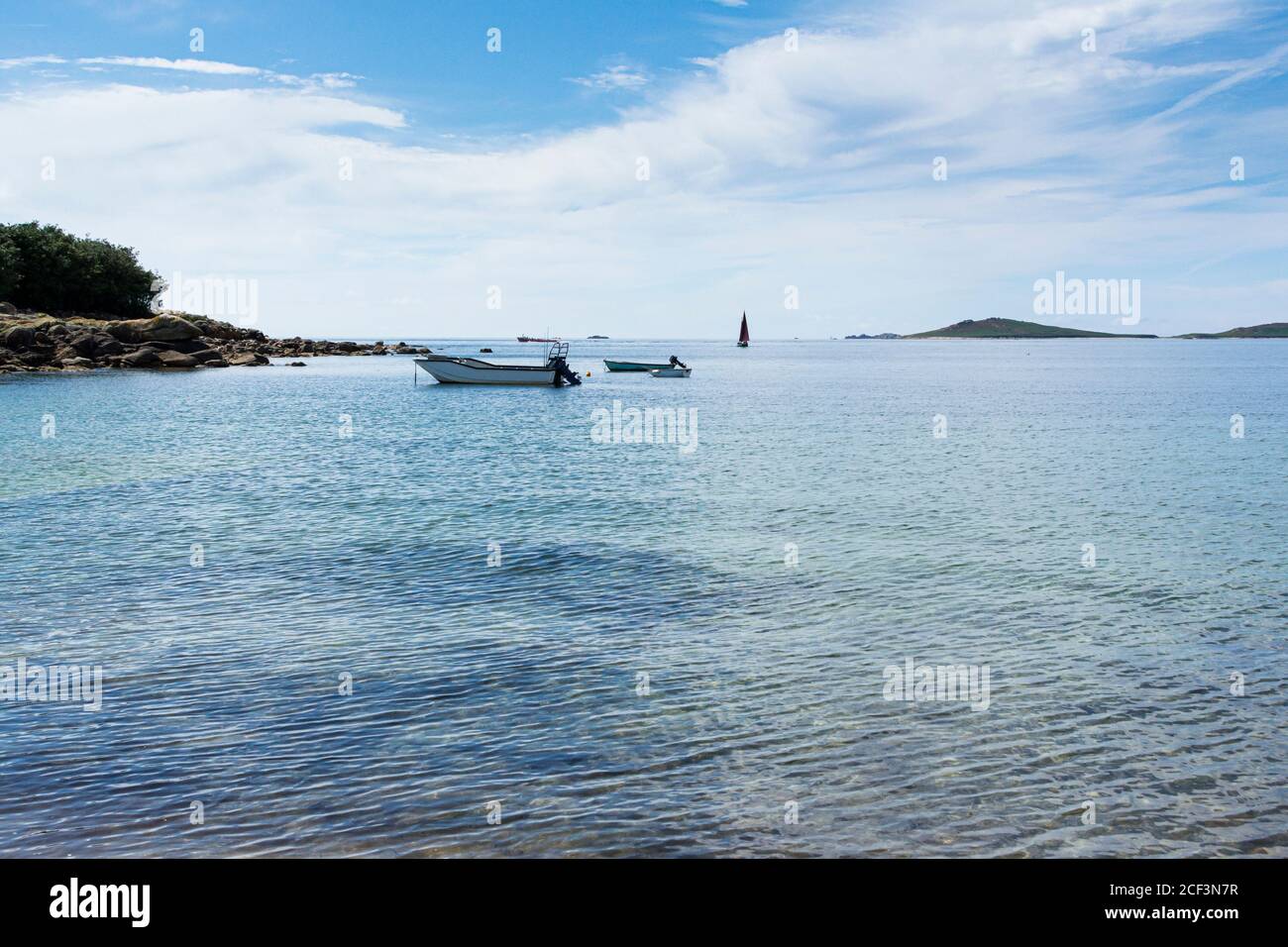Porthloo st marys island hi-res stock photography and images - Alamy