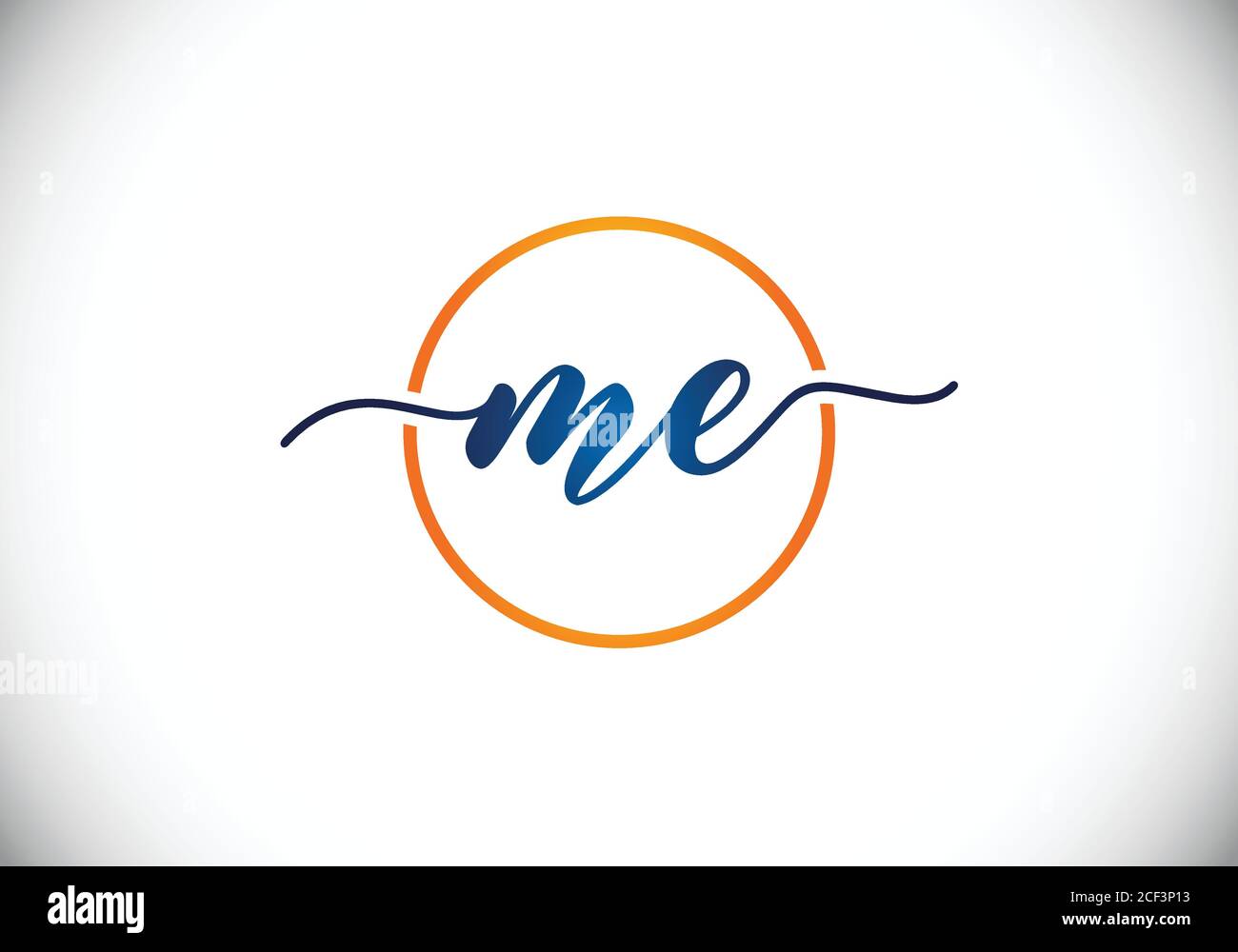 M E letter sign symbol. Initial Letter M E Logo Design Vector Template ...