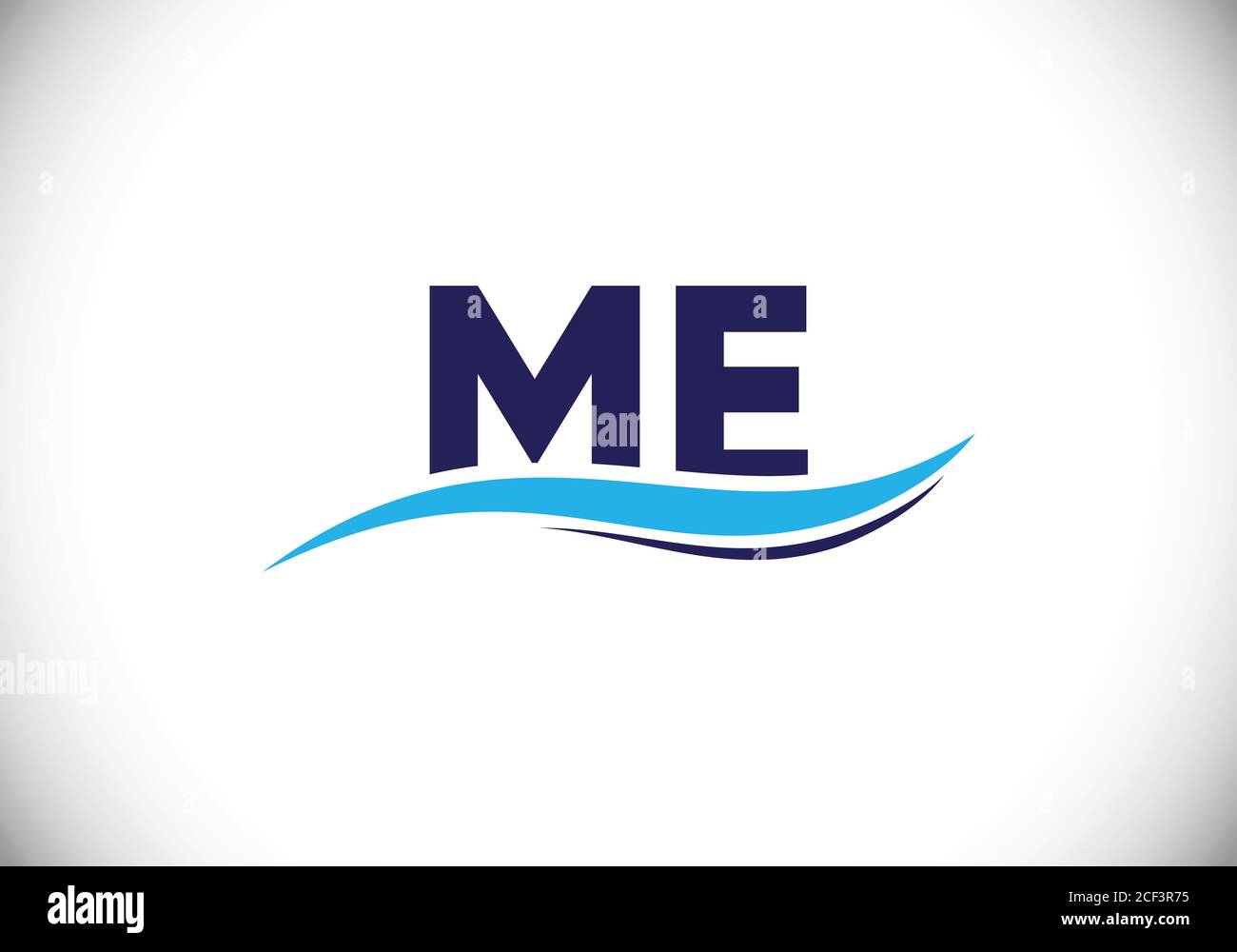 M E letter sign symbol. Initial Letter M E Logo Design Vector Template ...