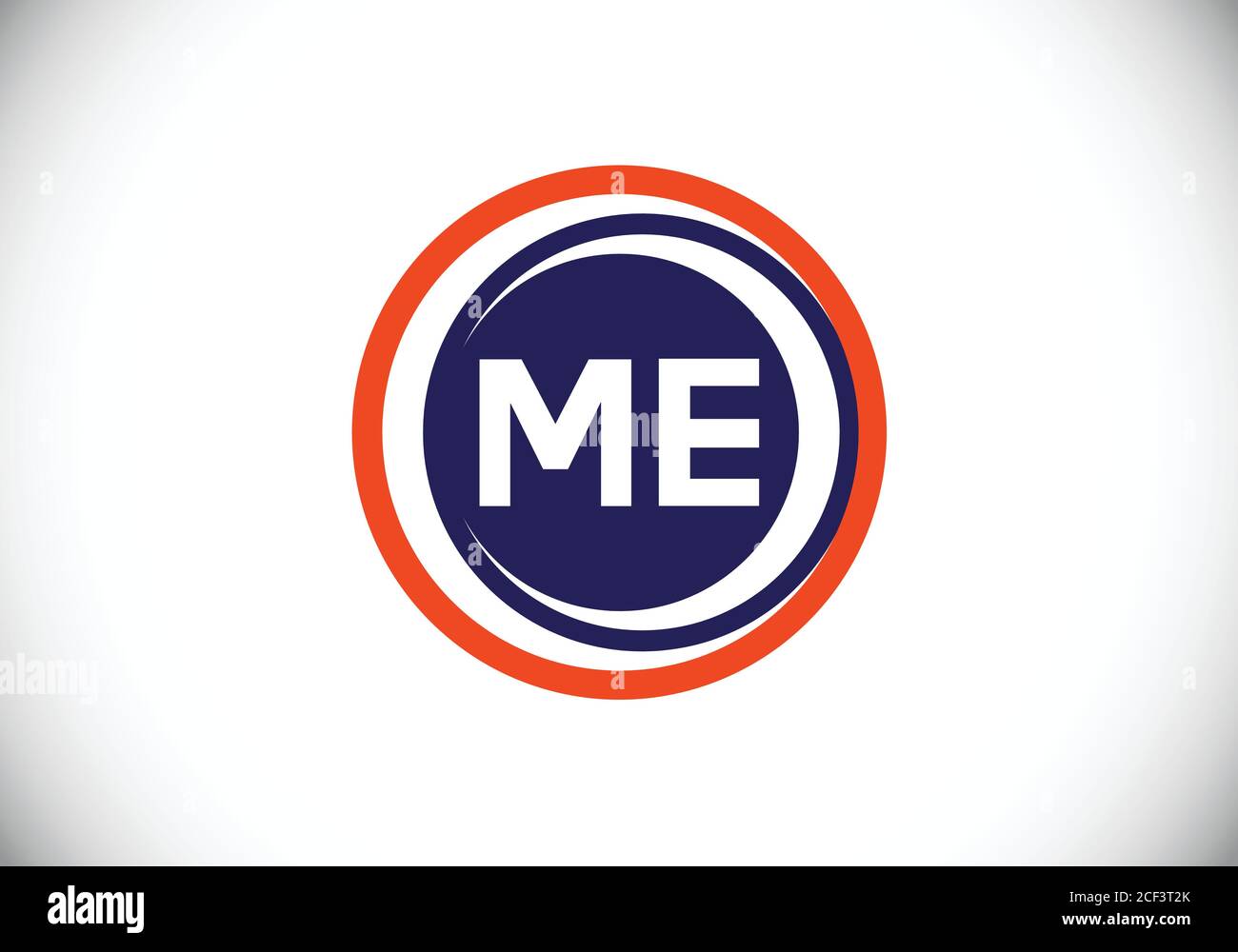 M E letter sign symbol. Initial Letter M E Logo Design Vector Template ...