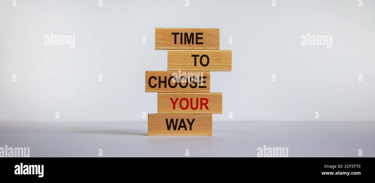 Concept of building success foundation. Wooden blocks on the stack of ...