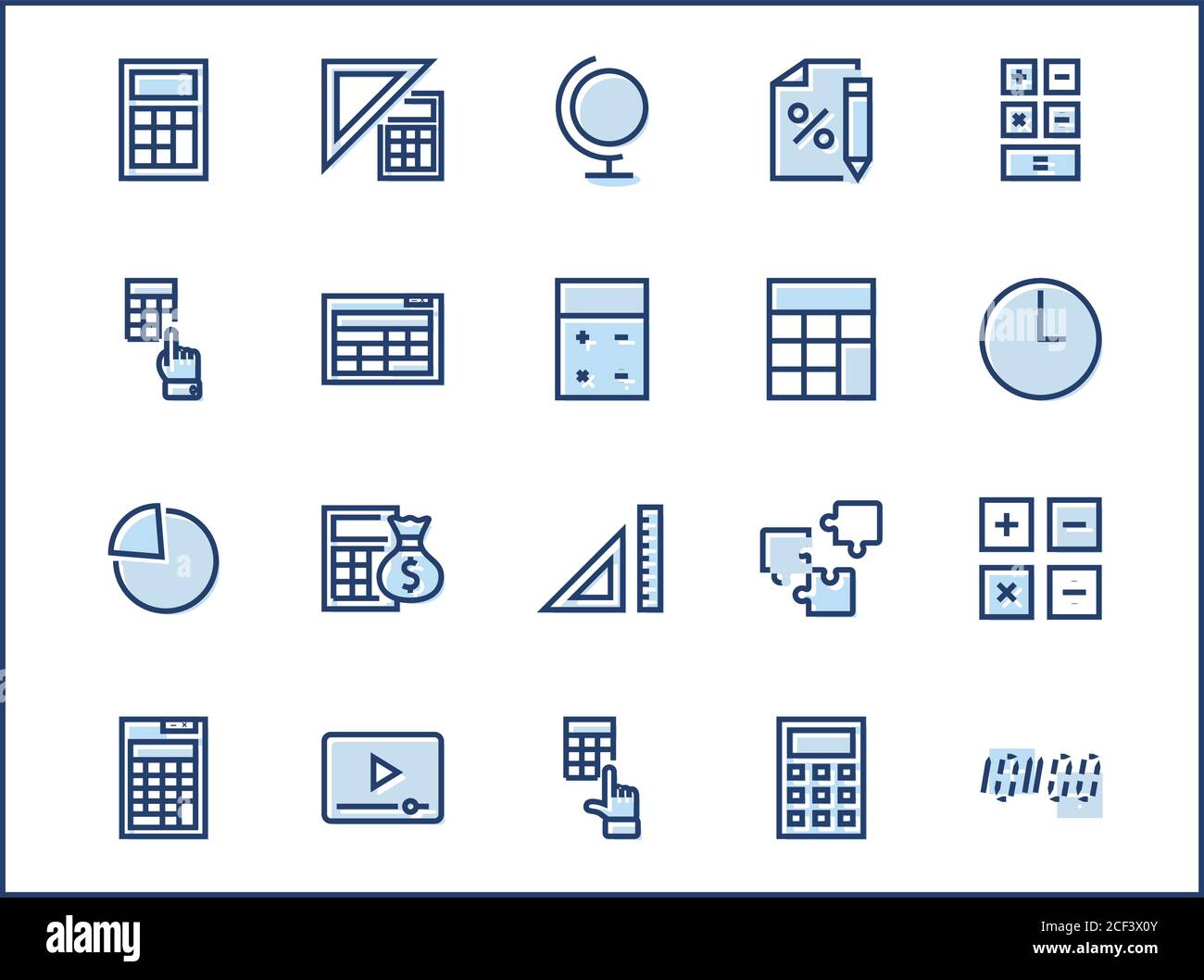 Ruler and set square Stock Vector Images - Alamy