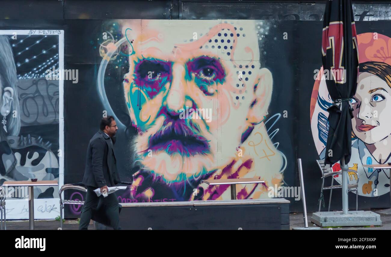 The clutha mural hi-res stock photography and images - Alamy