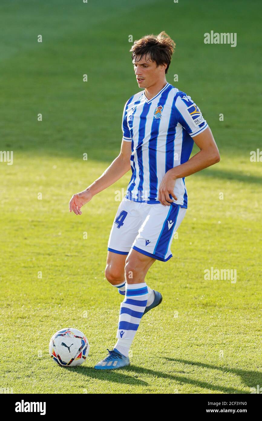 Vila-Real, Spain. 2nd Sep, 2020. Robin Le Normand (Sociedad) Football ...