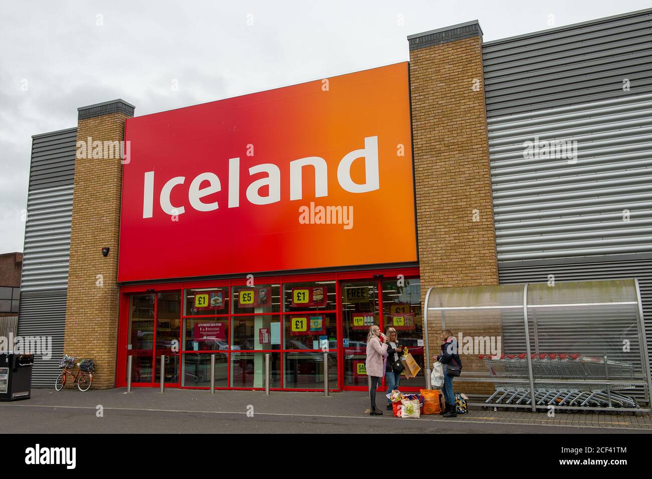 Slough, Berkshire, UK. 3rd September, 2020. An Iceland store in Slough ...