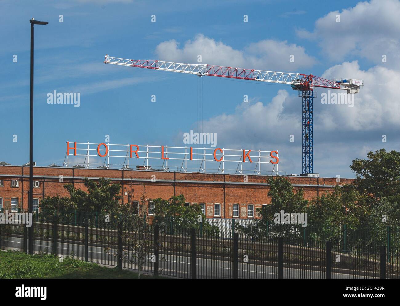 The Horlicks Factory seen from Salt Hill Park, Slough, Berkshire, UK ...