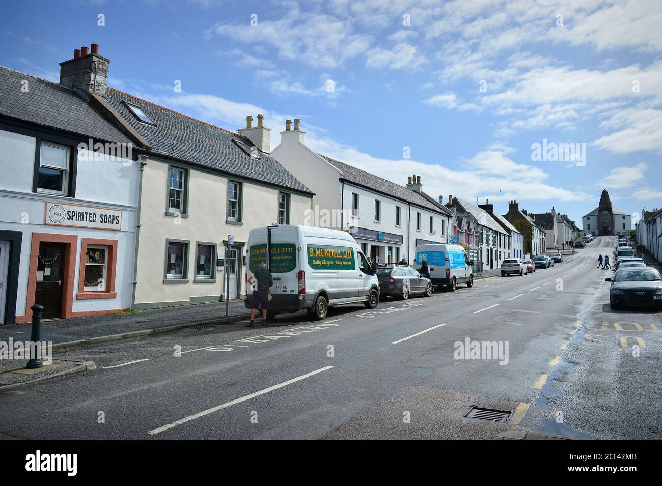 The round church bowmore hi-res stock photography and images - Alamy