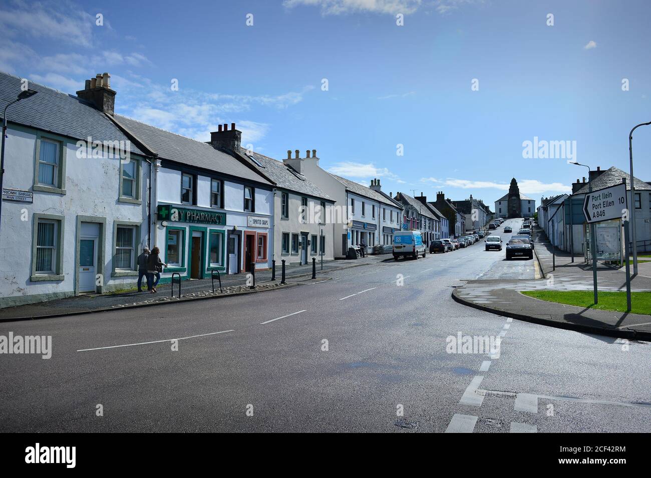 The round church bowmore hi-res stock photography and images - Alamy
