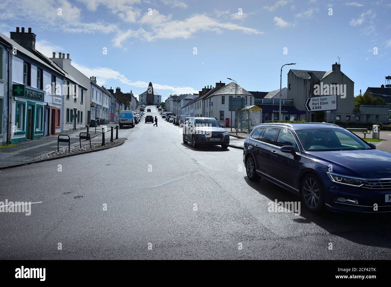 The round church bowmore hi-res stock photography and images - Alamy
