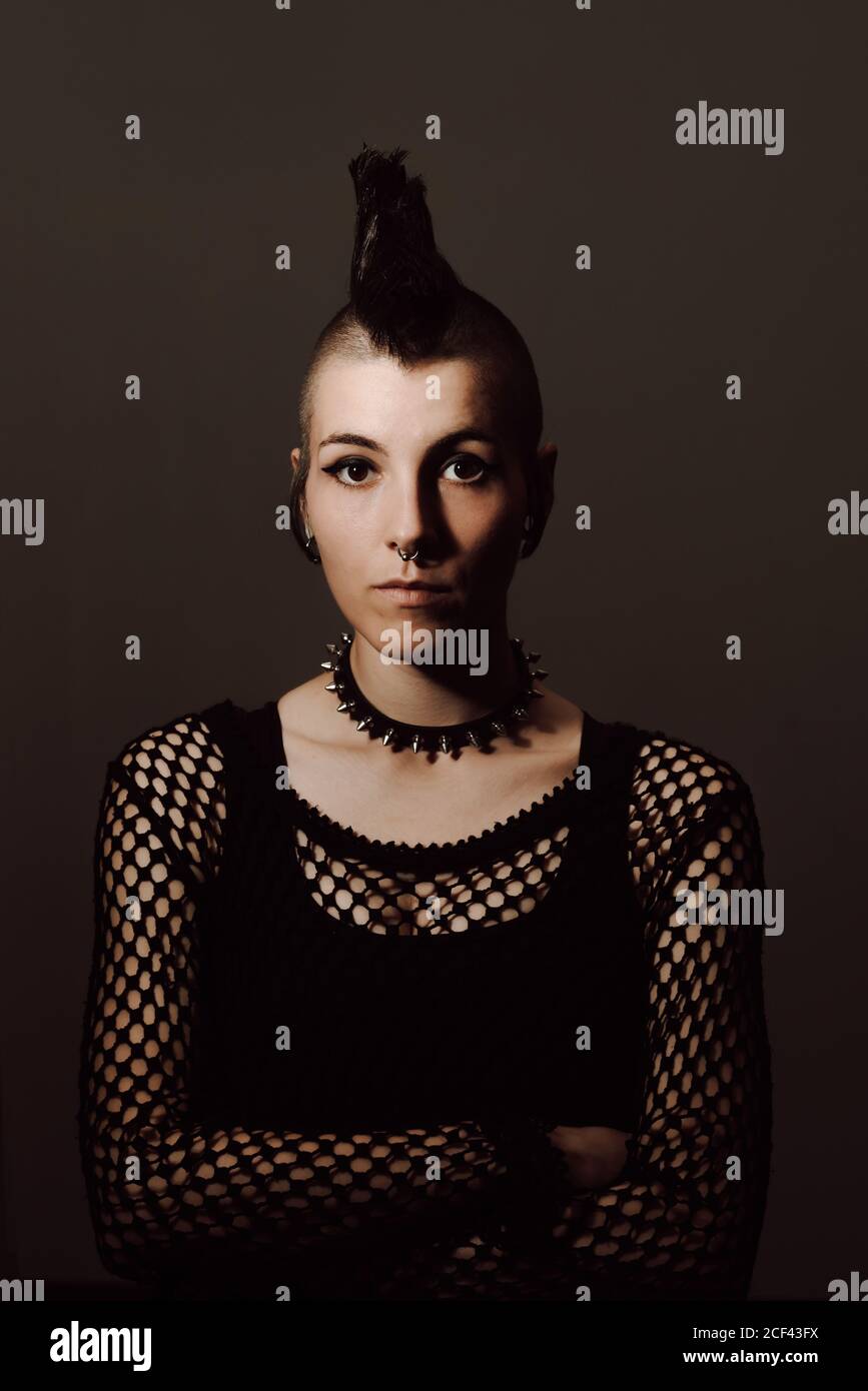 Serious lady looking camera hi-res stock photography and images - Alamy