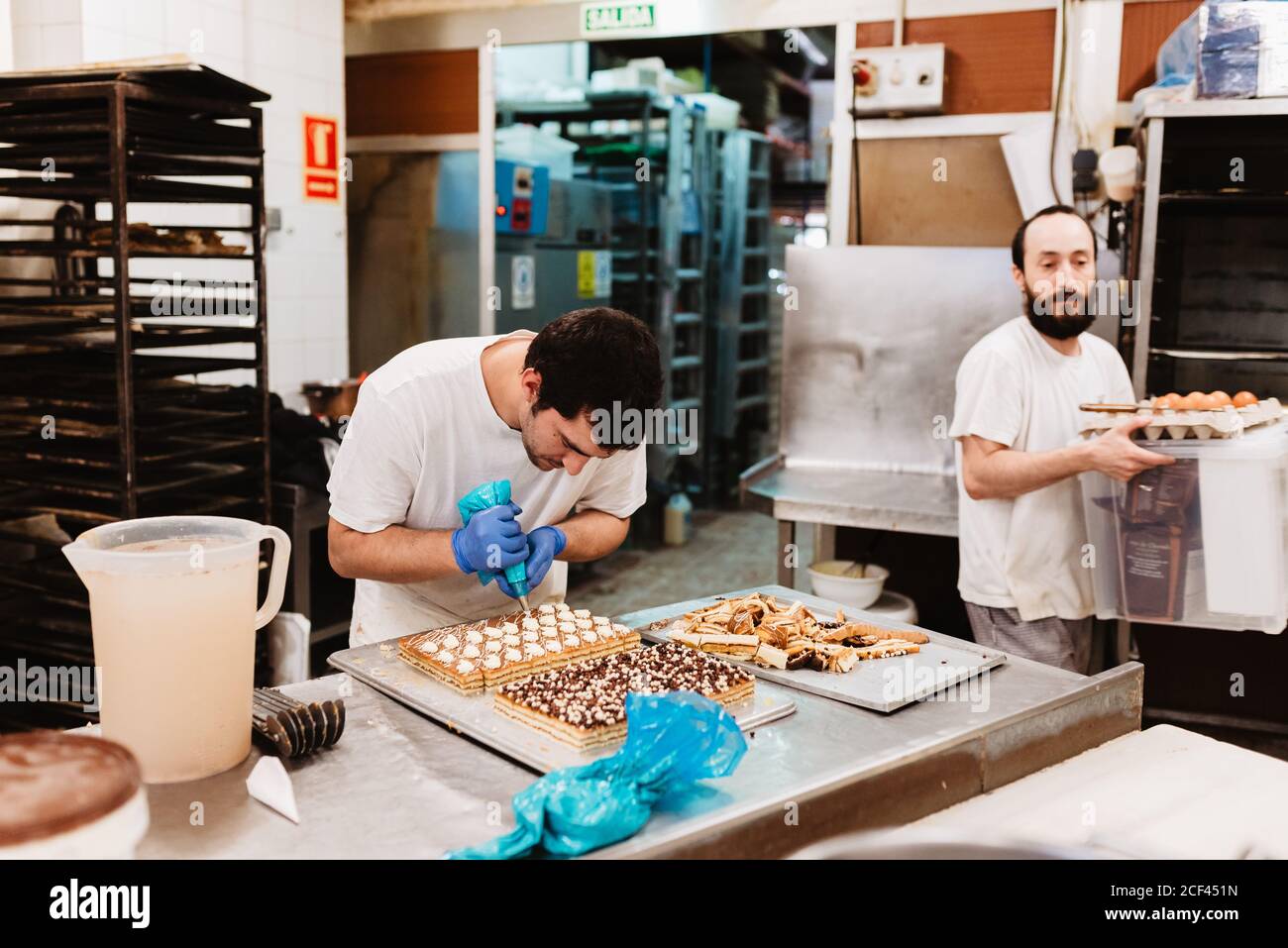 Squeezing the dough hi-res stock photography and images - Alamy