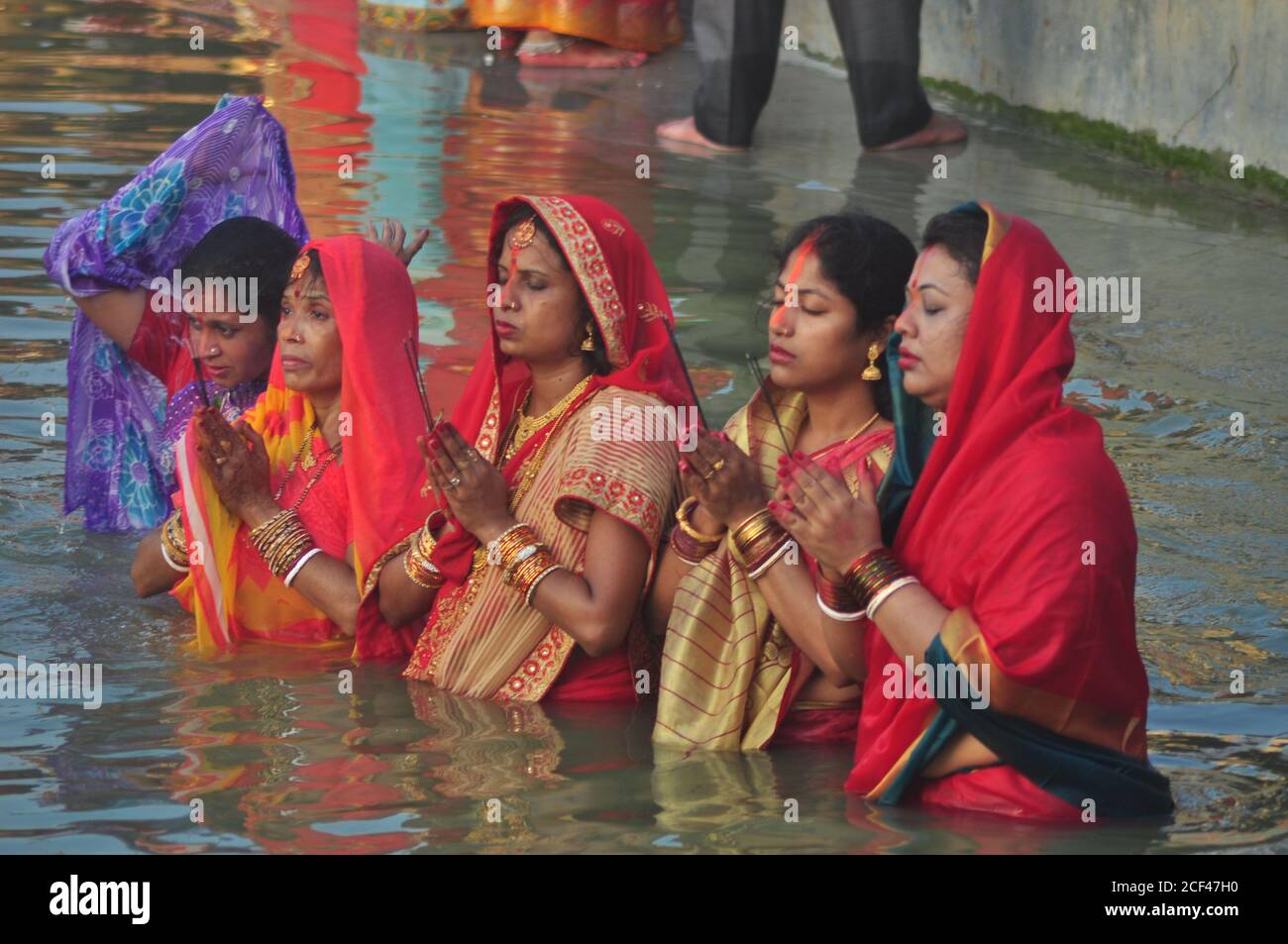 Chhathi maiya hi-res stock photography and images - Alamy