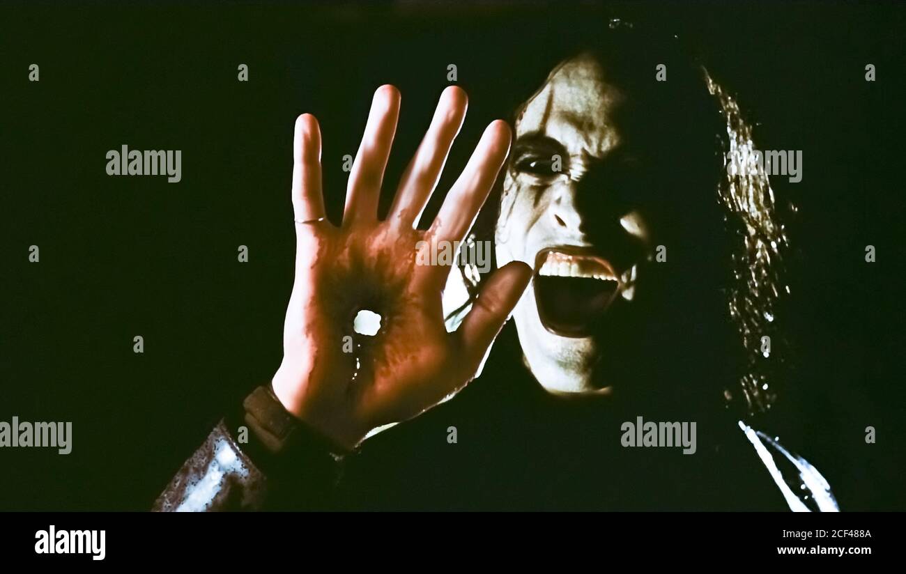 USA. Brandon Lee in a scene from the ©Miramax film: The Crow (1994 ...