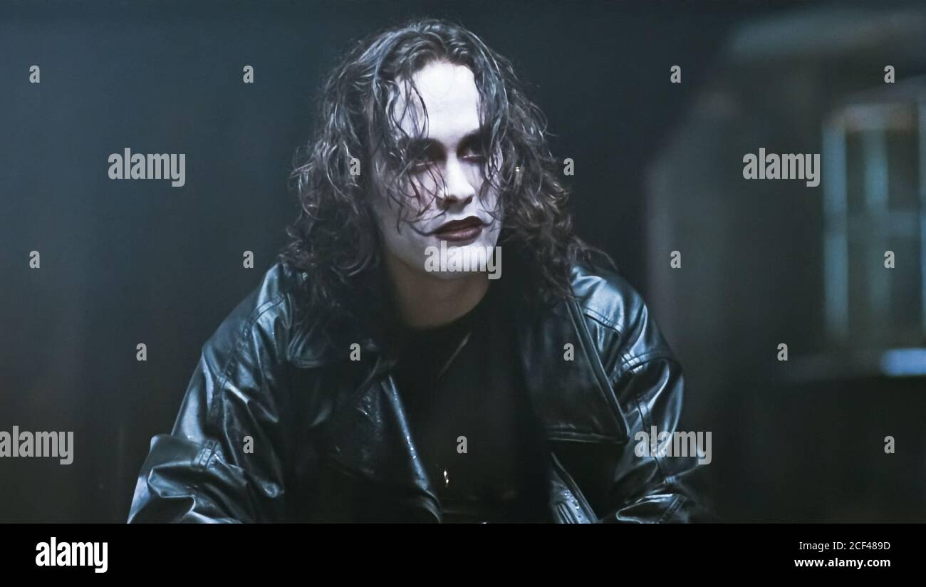 USA. Brandon Lee in a scene from the ©Miramax film: The Crow (1994 ...