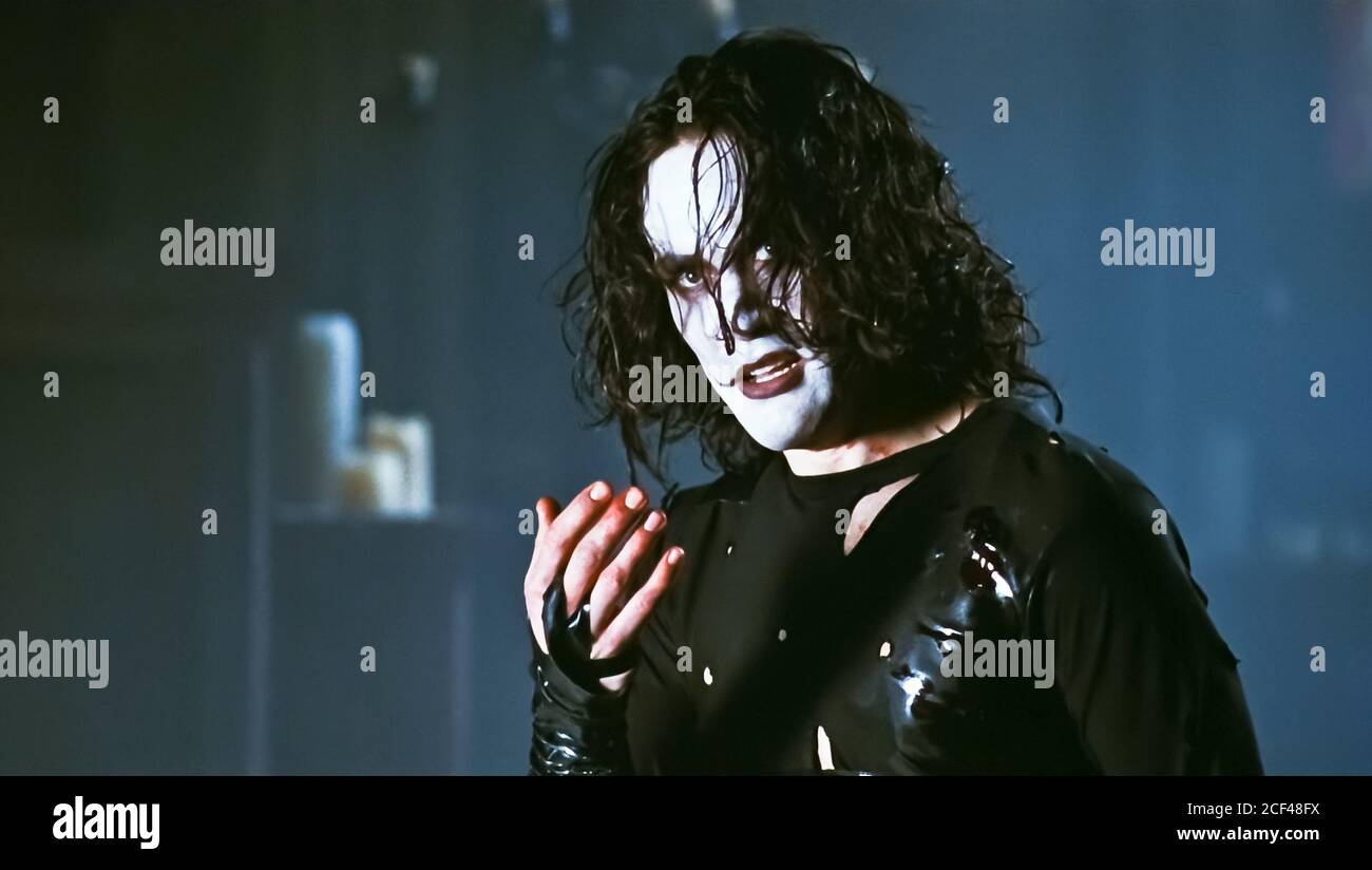 USA. Brandon Lee in a scene from the ©Miramax film: The Crow (1994 ...