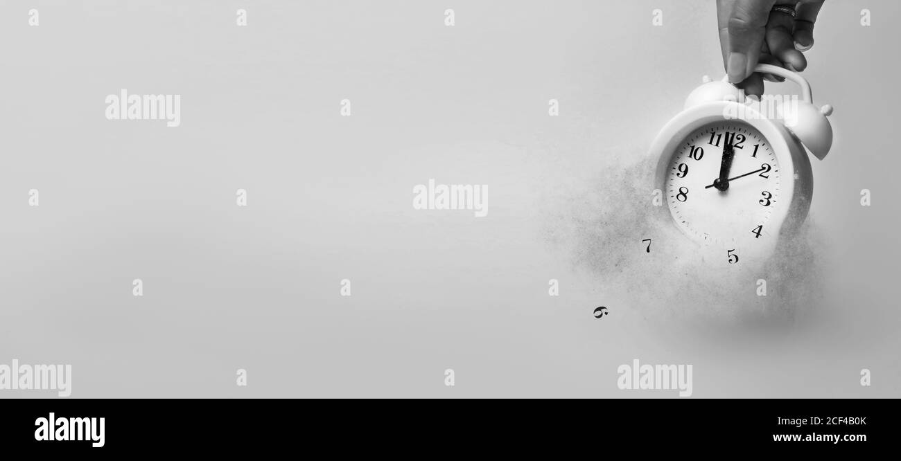 Dust clock hi-res stock photography and images - Alamy