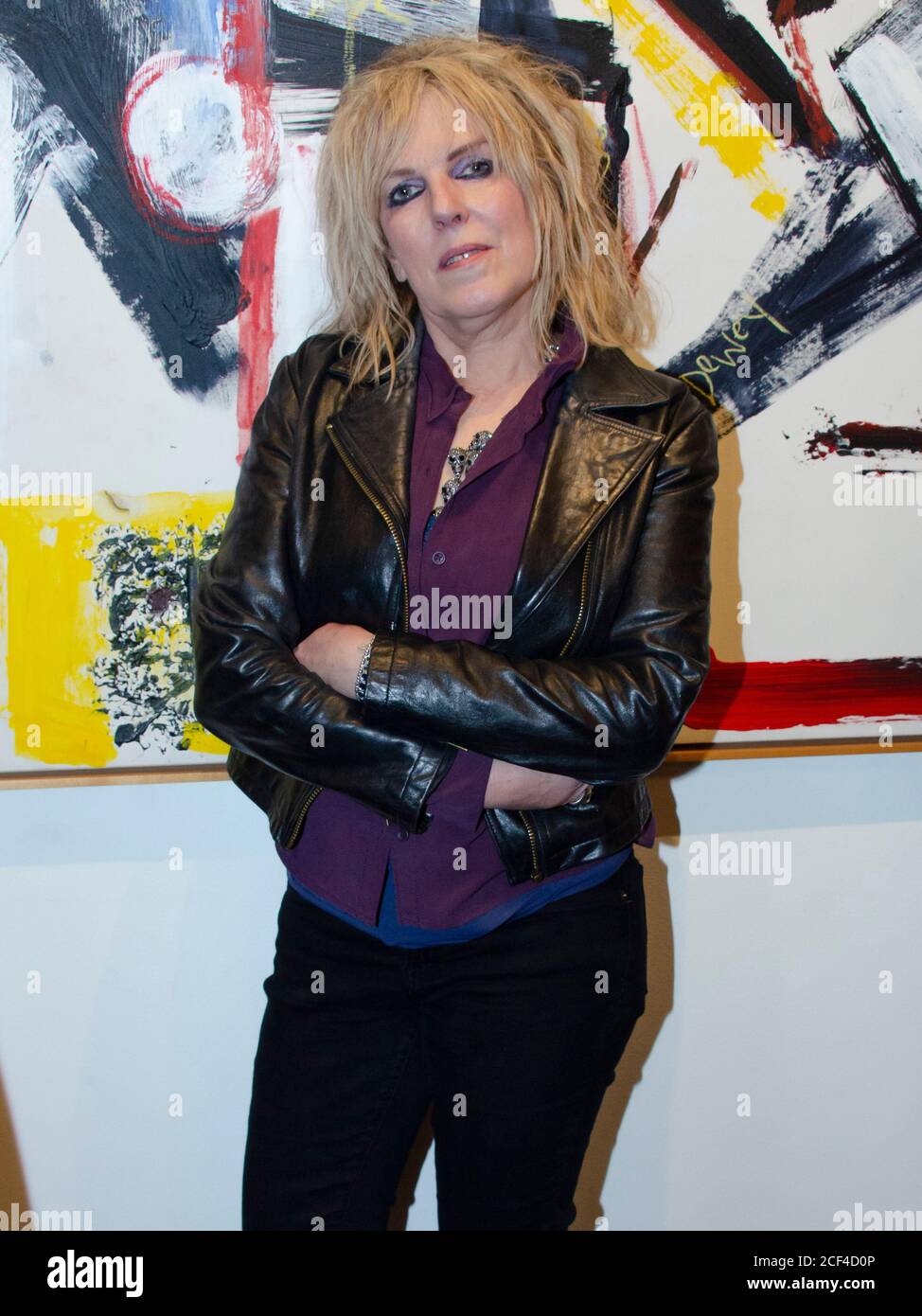 November 7, 2013, Hollywood, California, USA: Singer/songwriter Lucinda ...