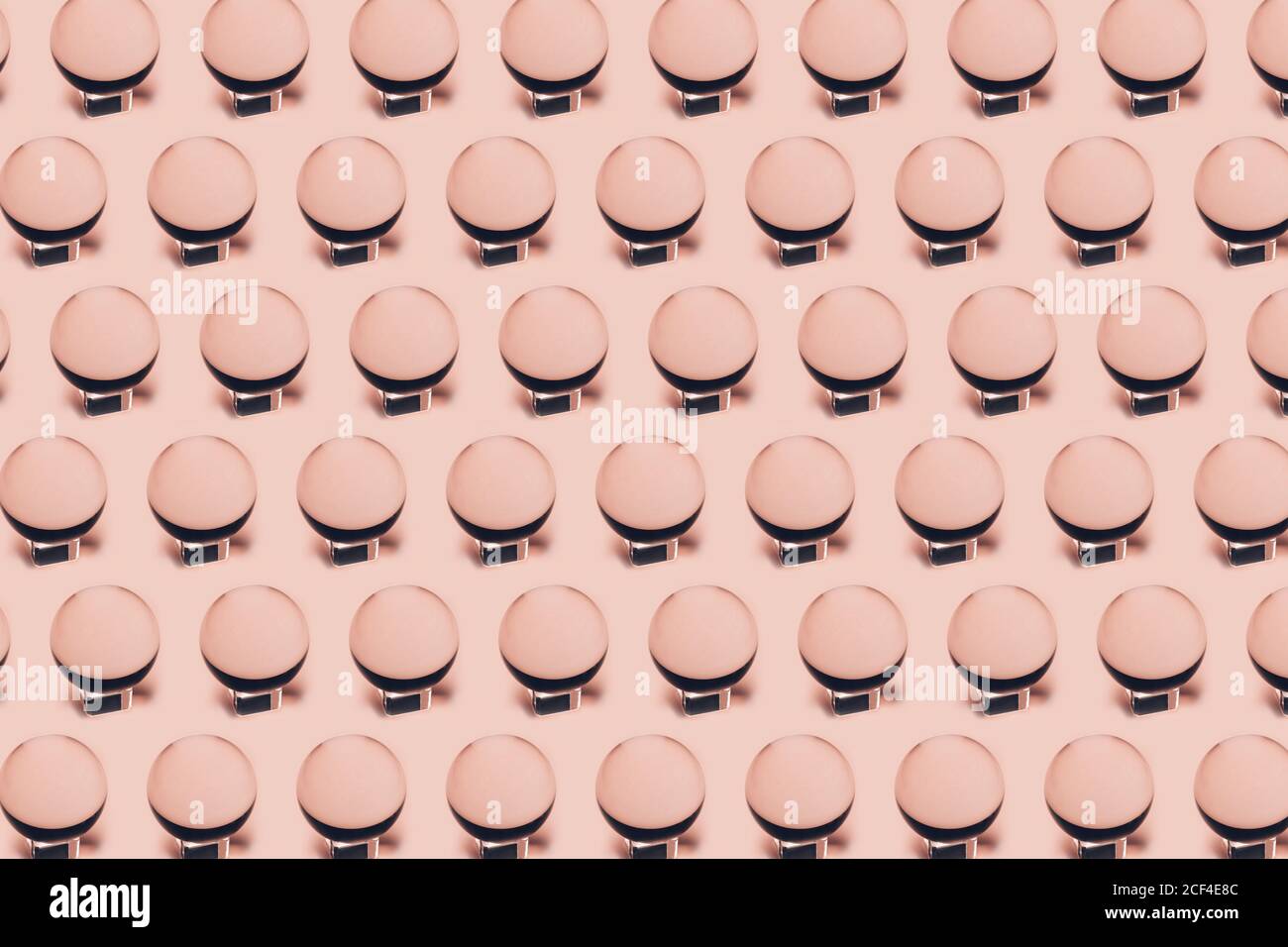 Pattern from Clear Crystal Ball Stock Photo - Alamy