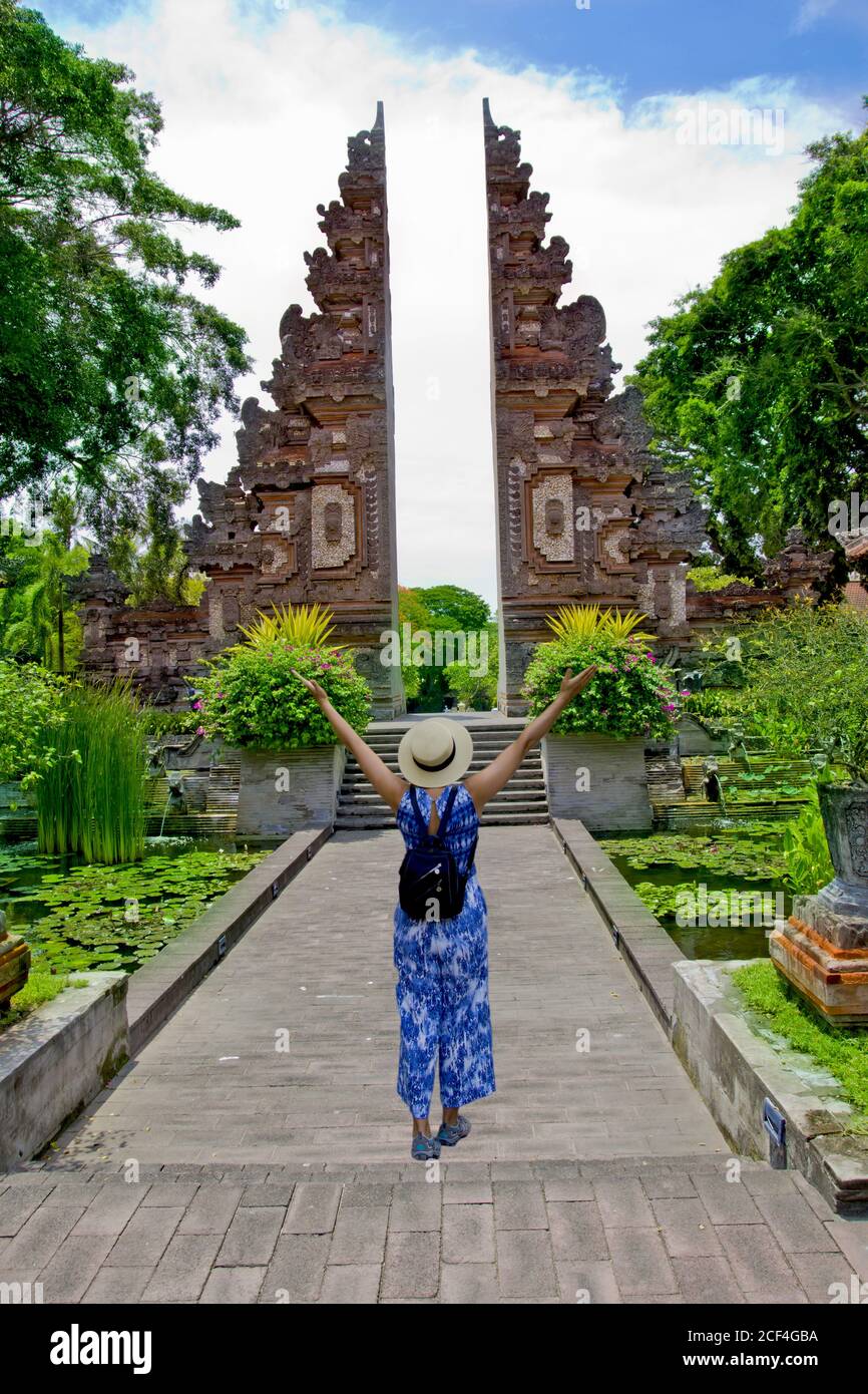 Beautiful woman in bali island,Indonesia Stock Photo - Alamy