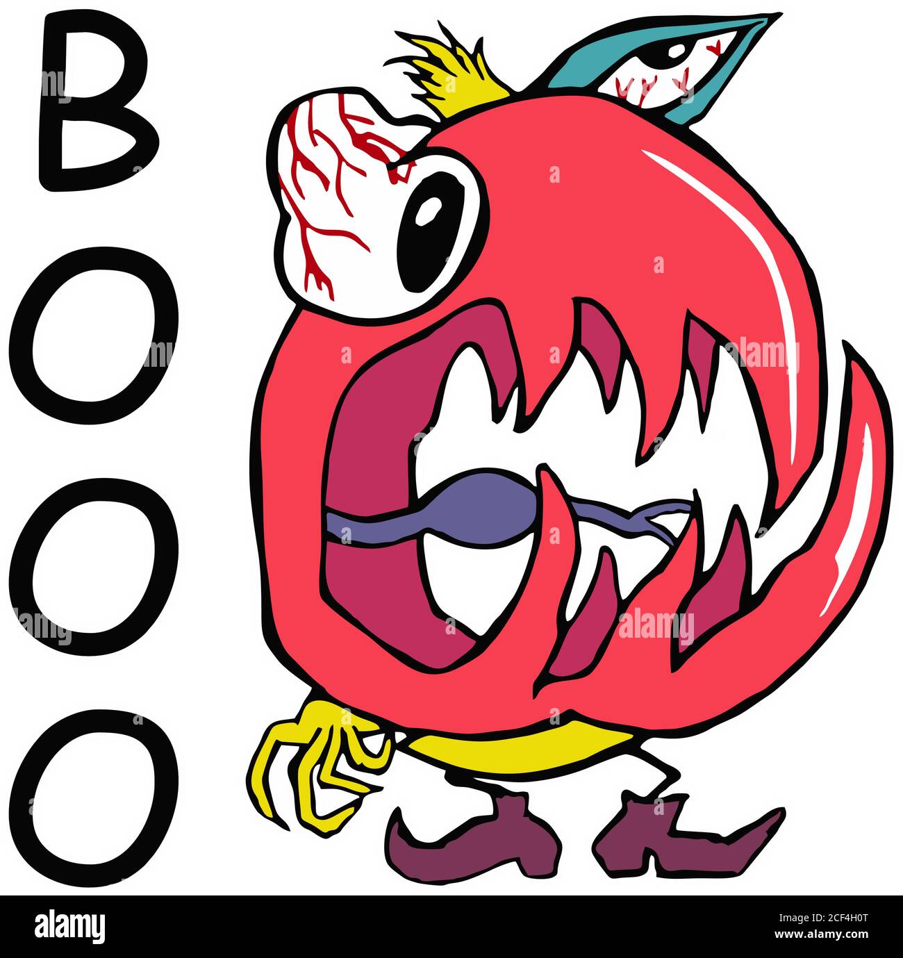 The Dirty Birdy becomes very big and scary Stock Vector Image & Art - Alamy