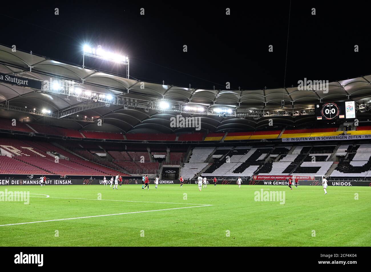Stuttgart, Deutschland. 03rd Sep, 2020. Overview: Empty range during ...