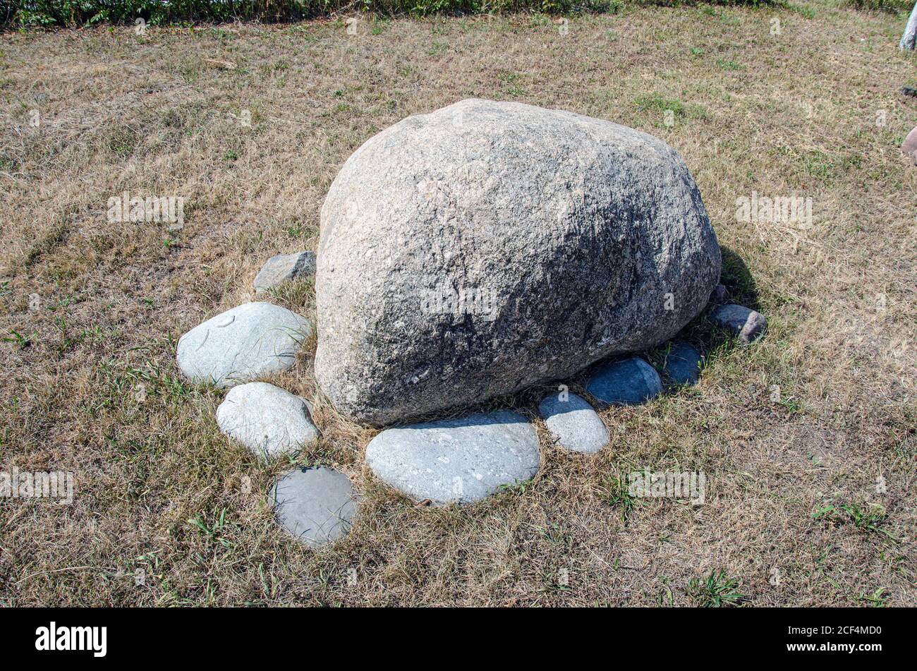 Landscape with unique mountain formation big stone Stock Photo - Alamy