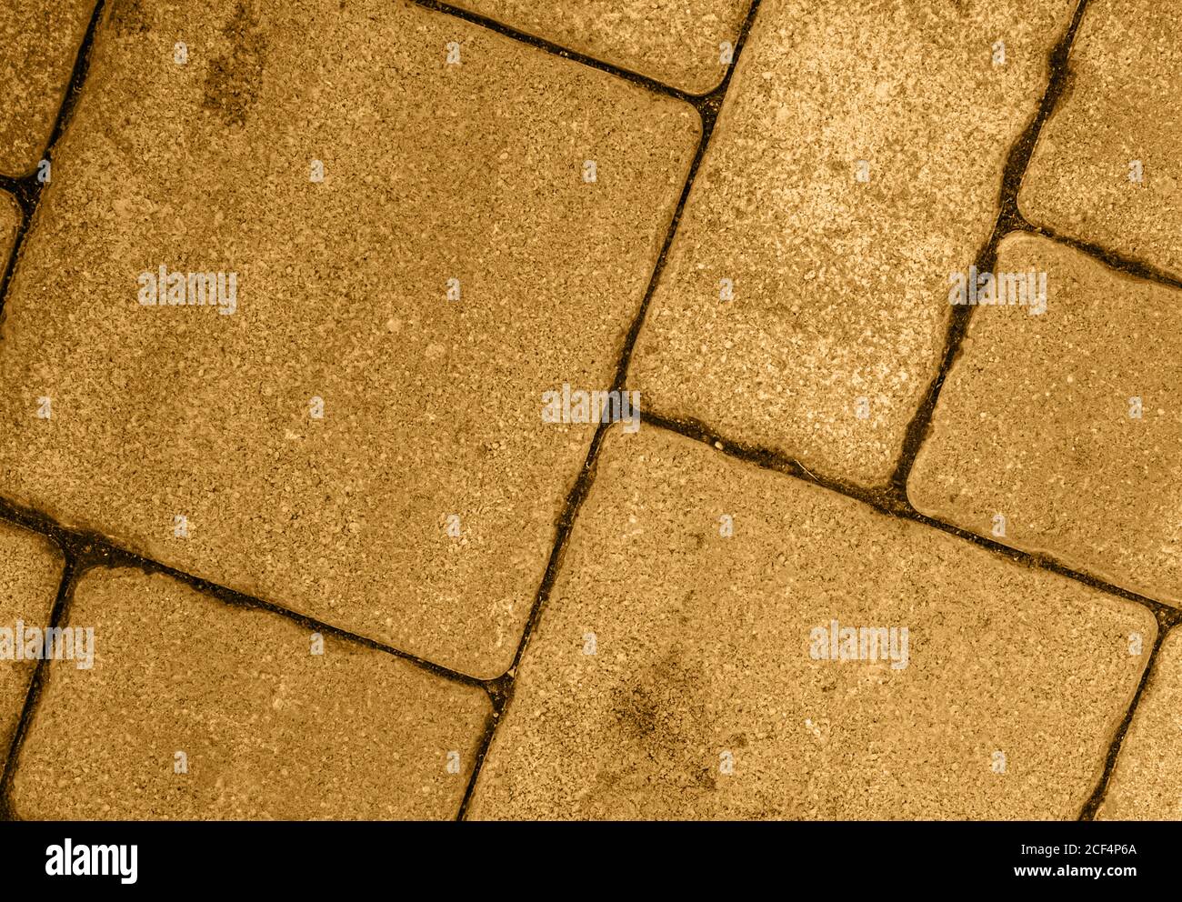 Detailed close-up of street pavement background with diagonal geometric ...