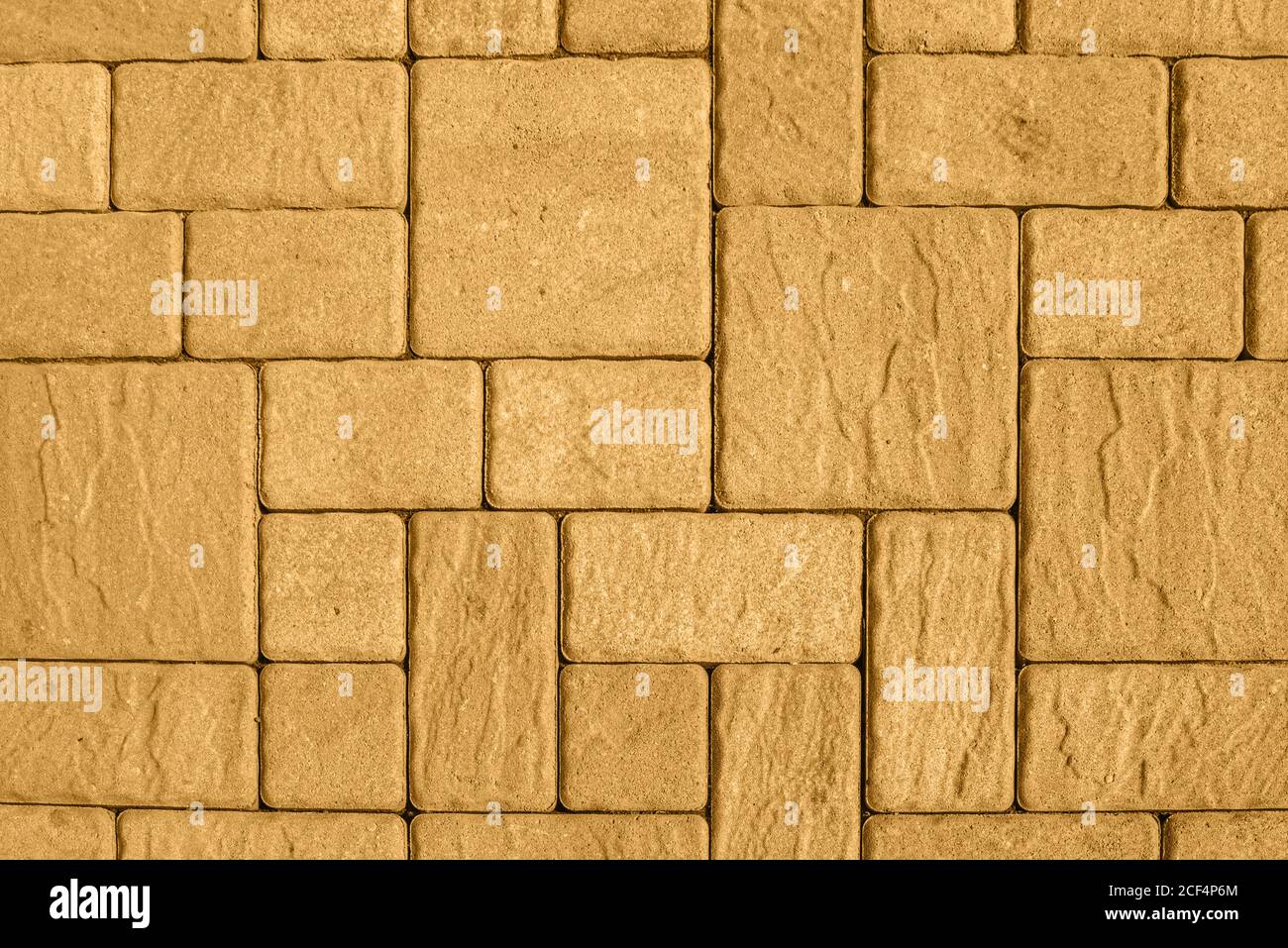 Highly detailed street pavement background with geometric pattern made ...