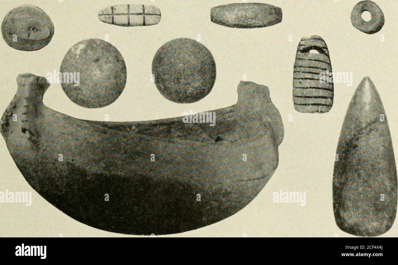. Smithsonian miscellaneous collections. i. Typical monkey-head adorno ...