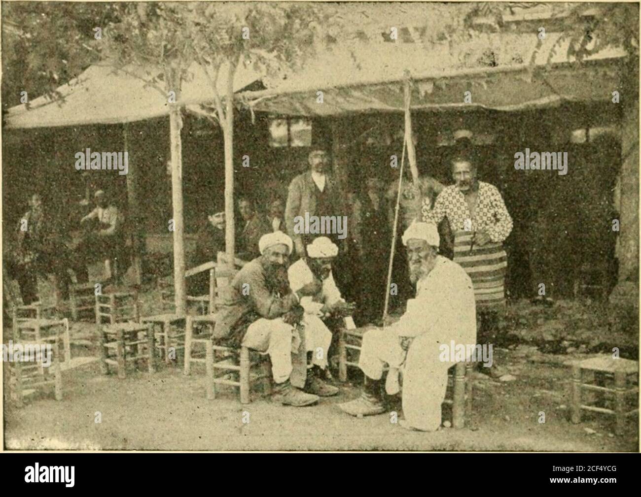. The Red Cross in peace and war. PERA BRIDGE, CONSTANTINOPLE.. TURKISH ...