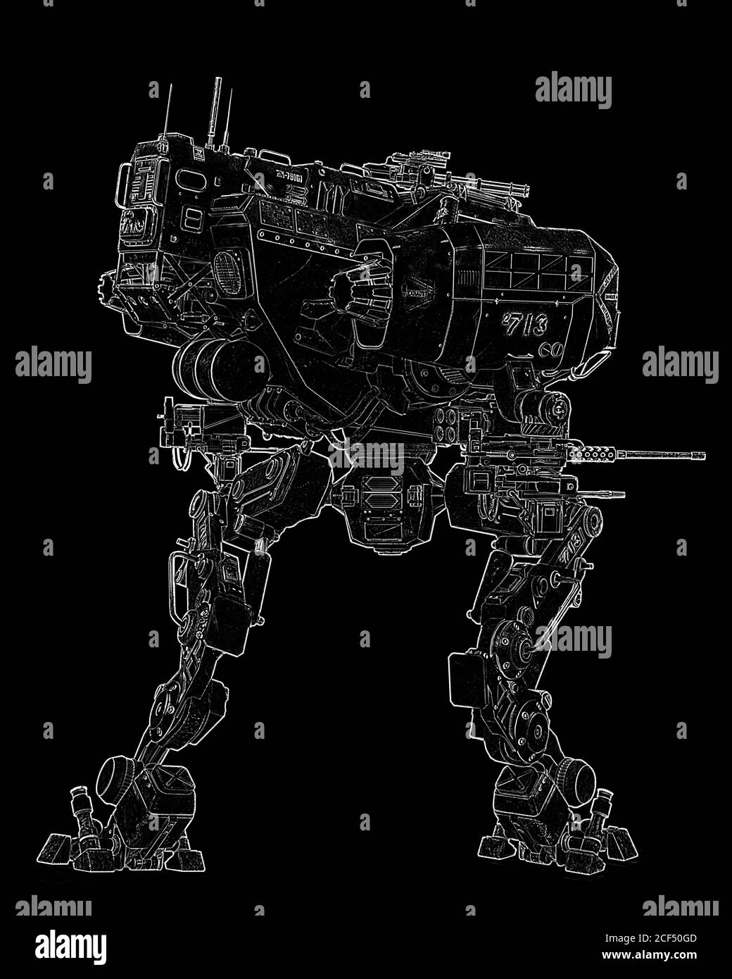 The super war machine. This cyber machine will put some fun in yours ...