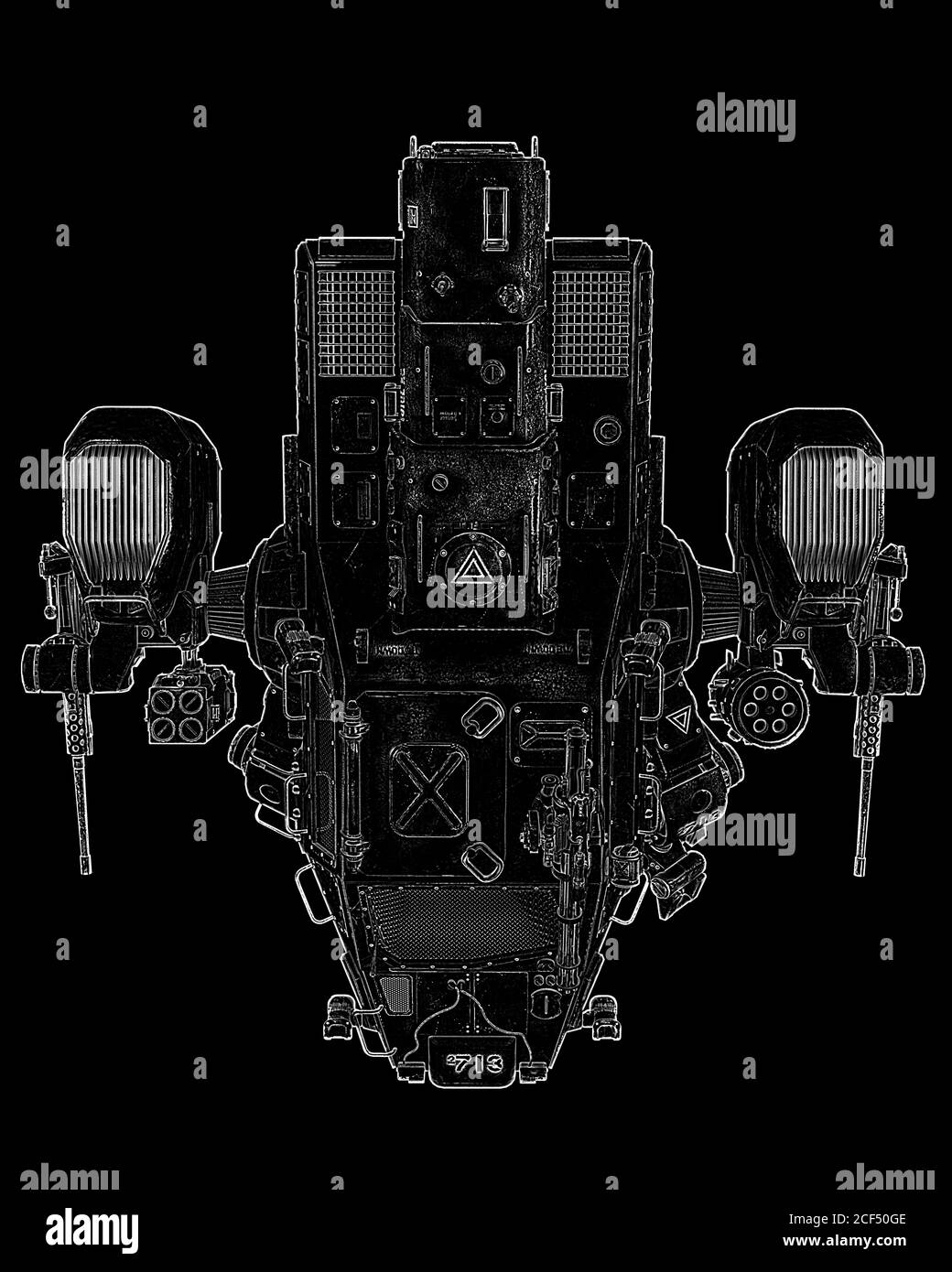The super war machine. This cyber machine will put some fun in yours ...