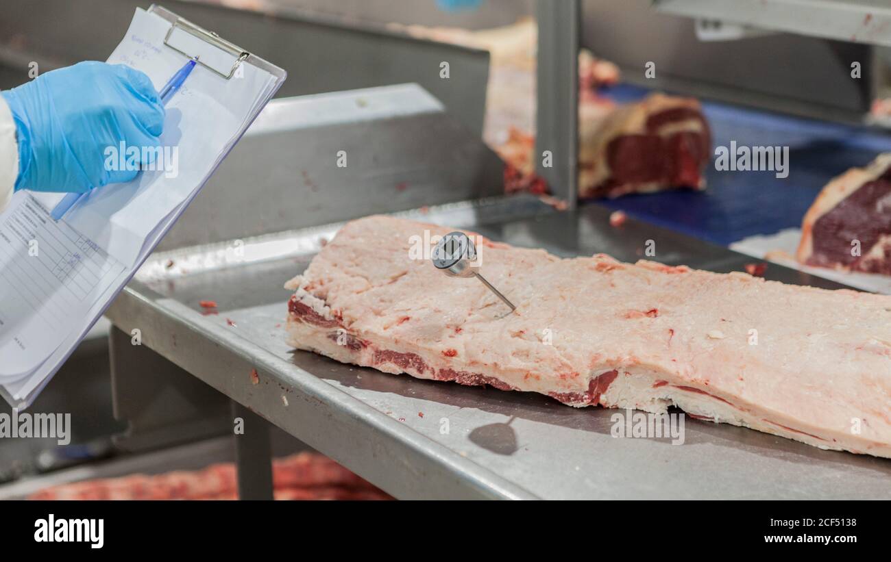 Meat inspector hi-res stock photography and images - Alamy