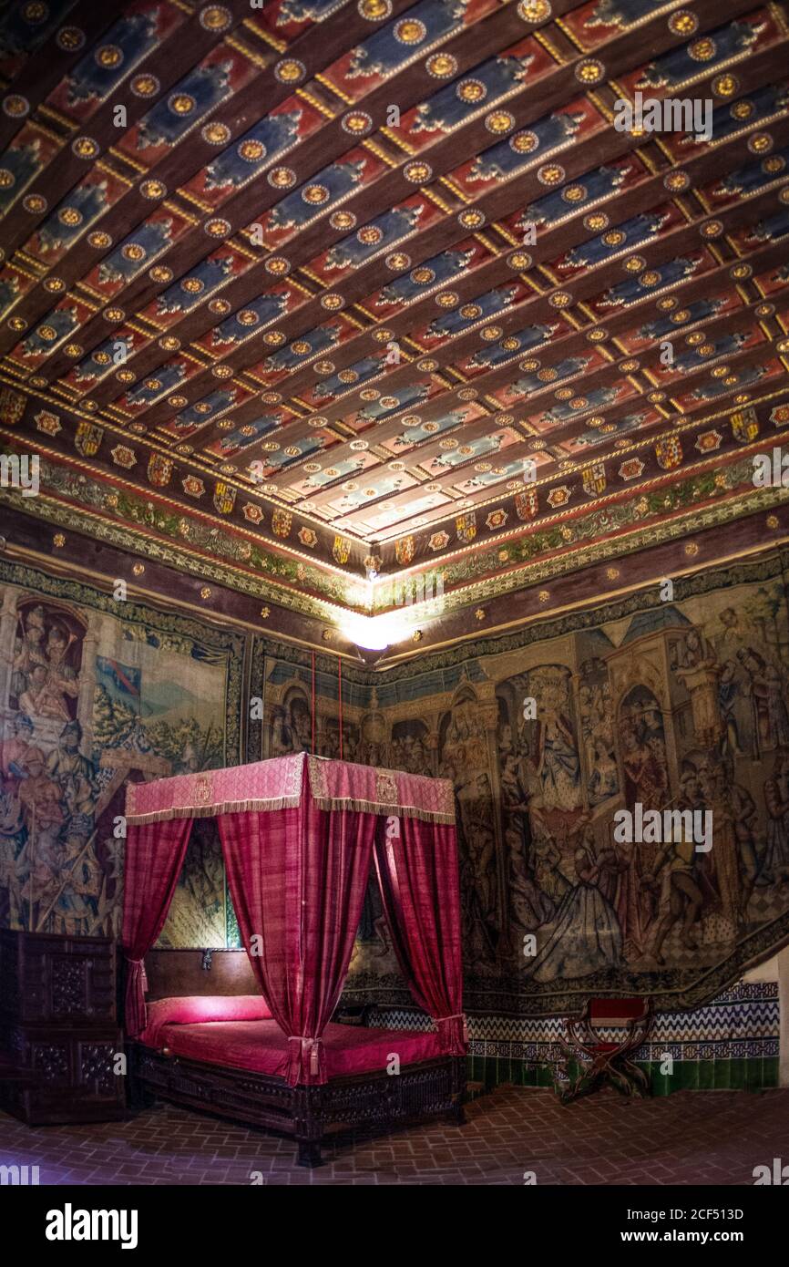 Alcázar of segovia inside hi-res stock photography and images - Alamy