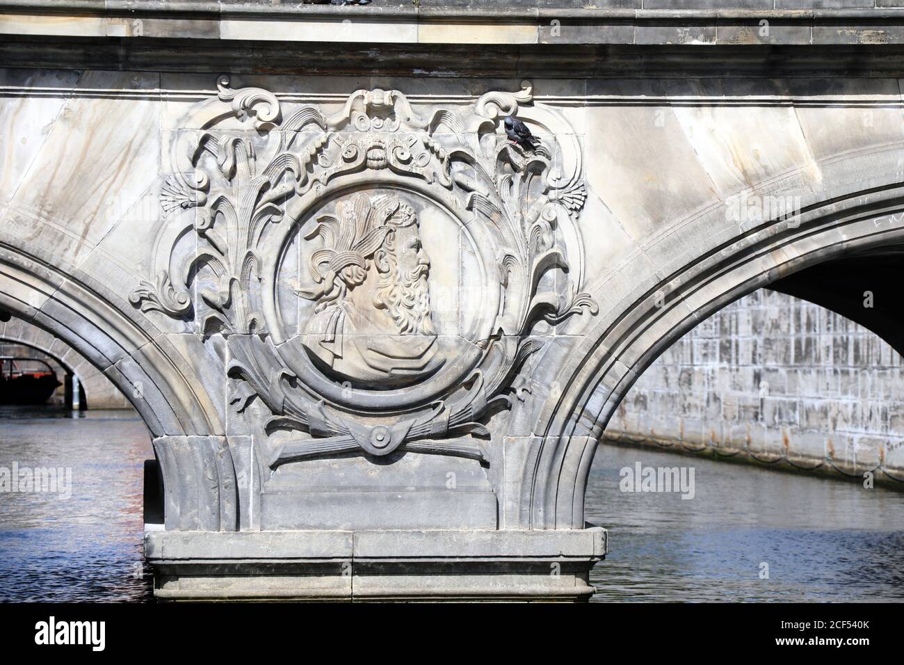 The famous Marble Bridge in Copenhagen Stock Photo - Alamy