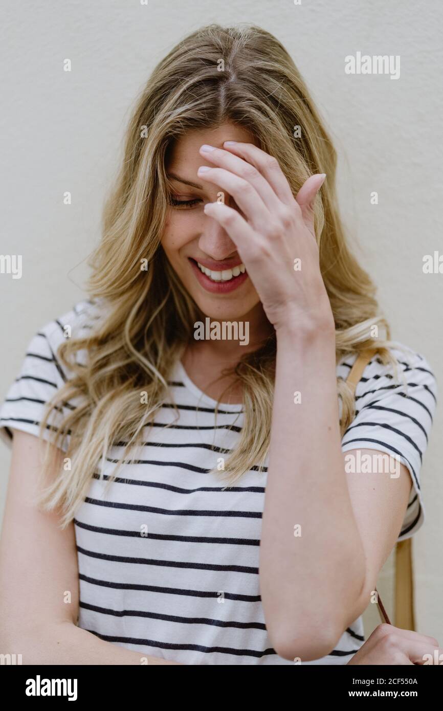 Smile Shyly High Resolution Stock Photography and Images - Alamy