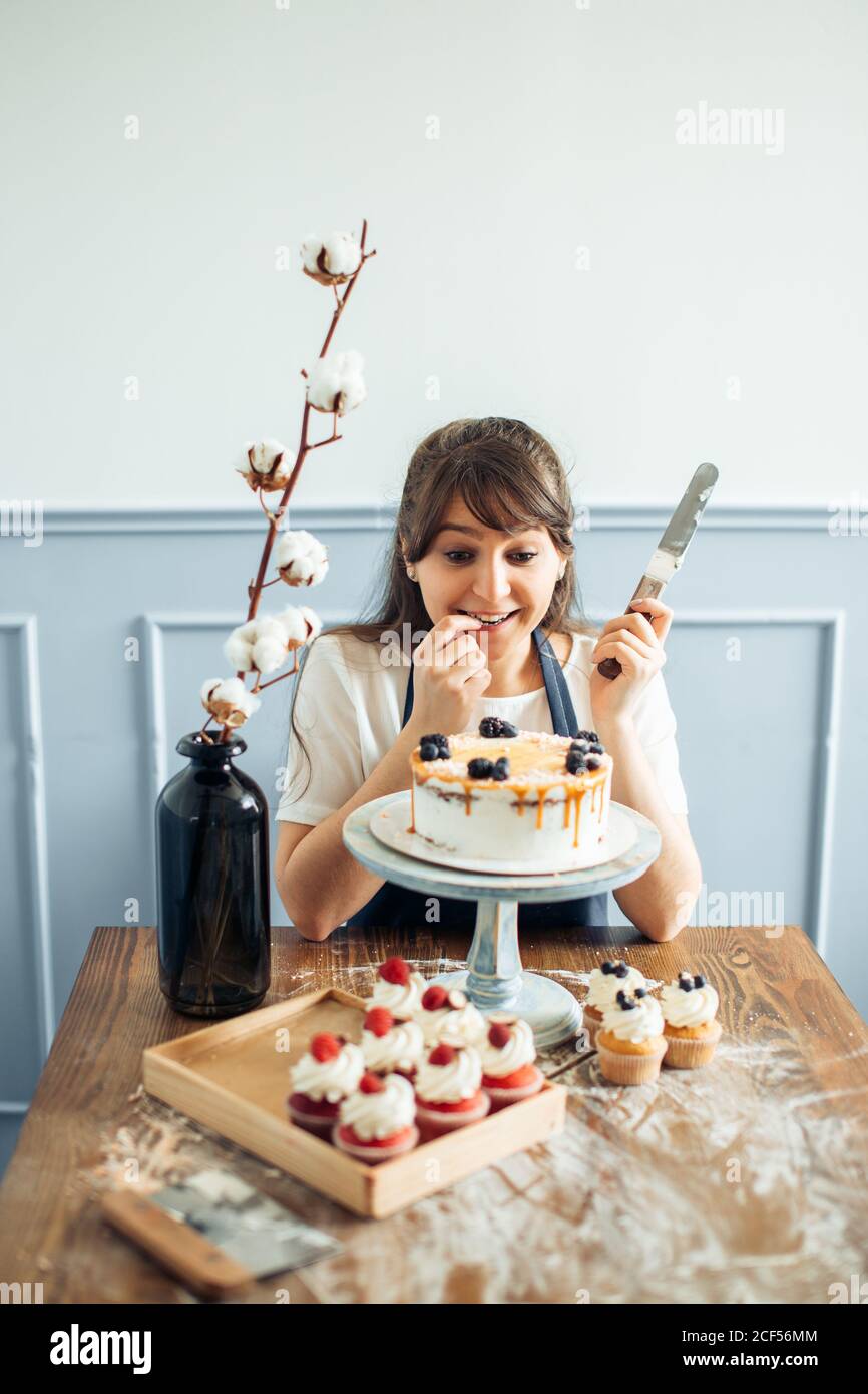 Secretly happy hi-res stock photography and images - Alamy
