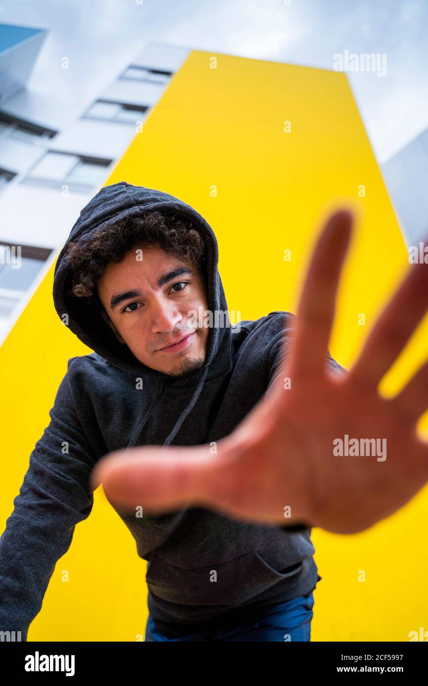 Arm Reaching Towards Camera