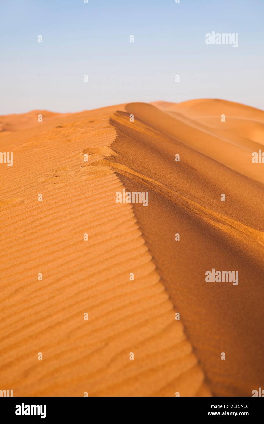 Desert sand dunes landscape hi-res stock photography and images - Alamy
