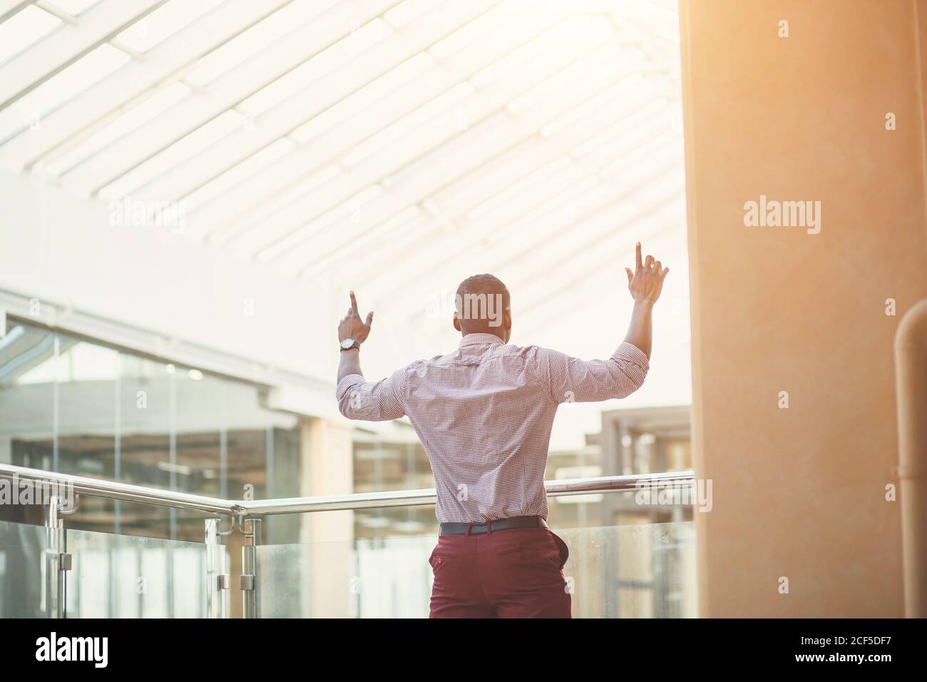 Business People Success Excitement Victory Achievement Concept Stock ...