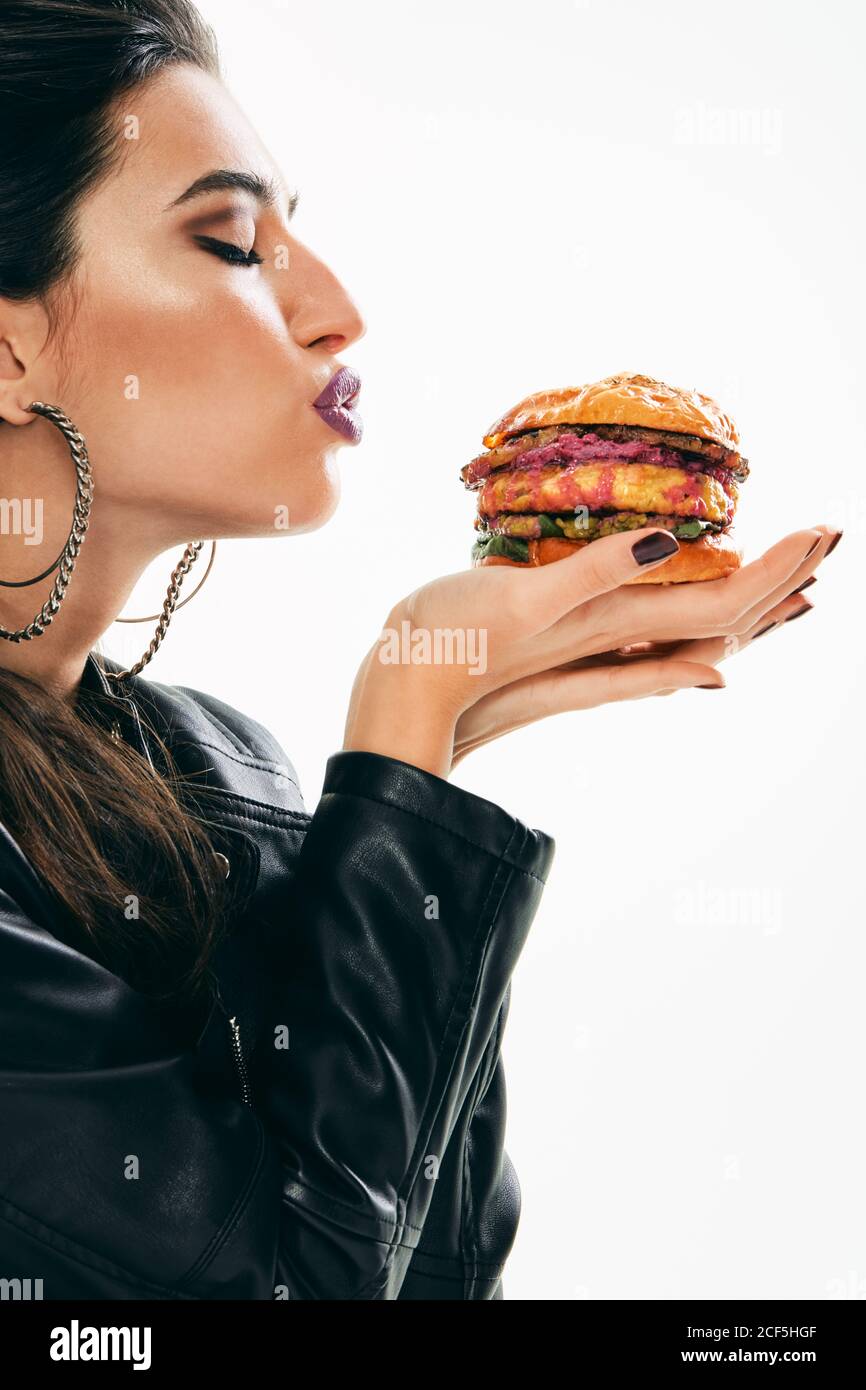 Lips pout kiss hi-res stock photography and images - Alamy