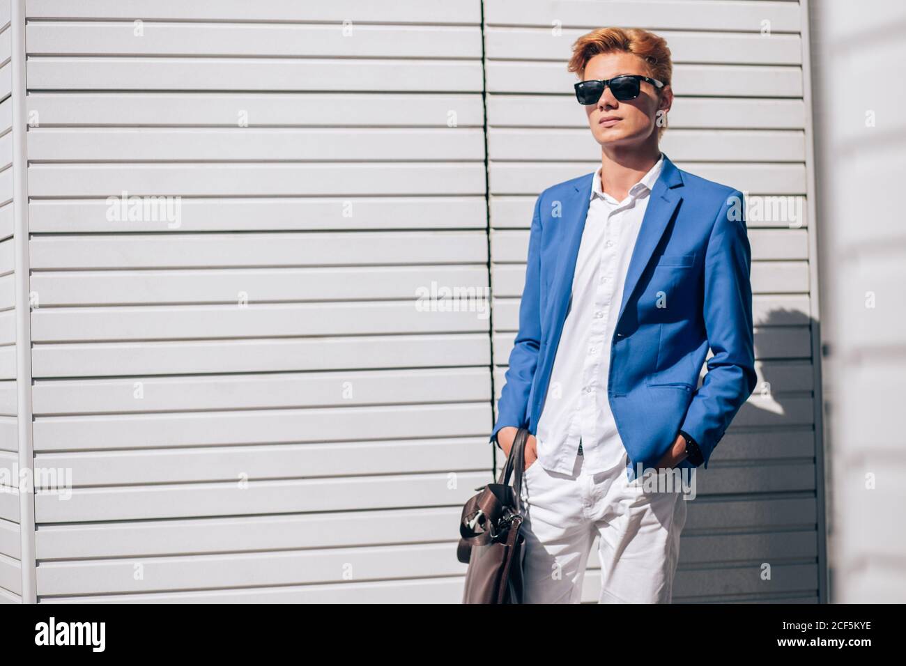 Smartly dressed male model hi-res stock photography and images - Alamy