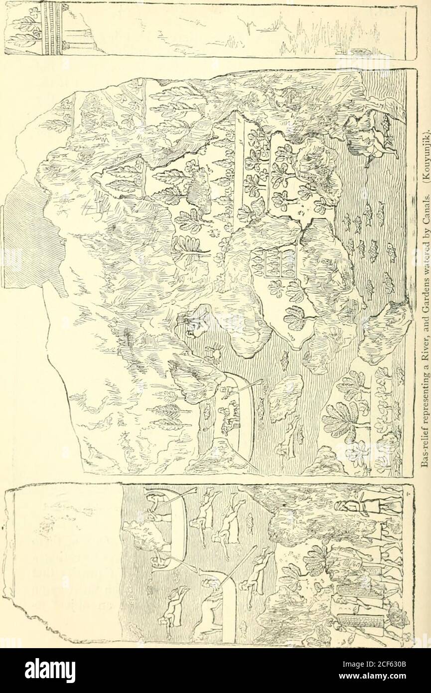 Bas relief from nineveh hi-res stock photography and images - Alamy